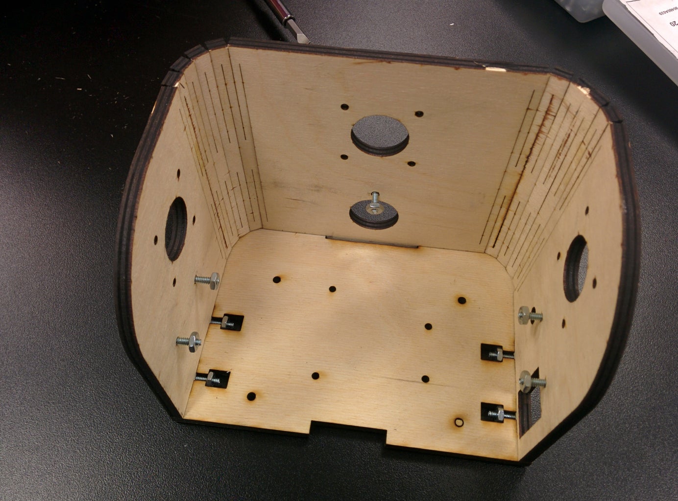 Laser Cut Sphere O Bot 7 Steps With Pictures Instructables