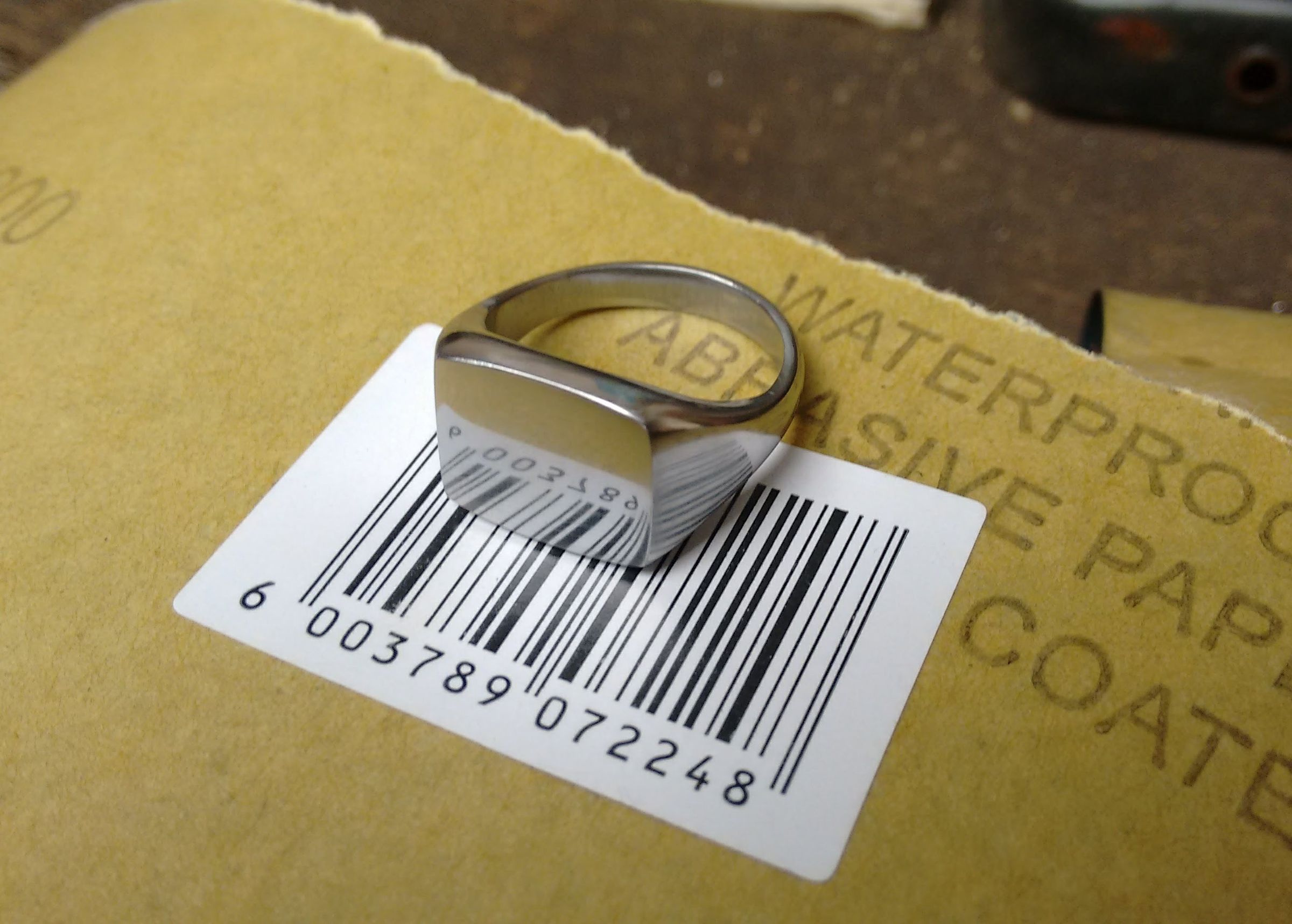 Steel Nut to Signet Ring : 4 Steps (with Pictures) - Instructables