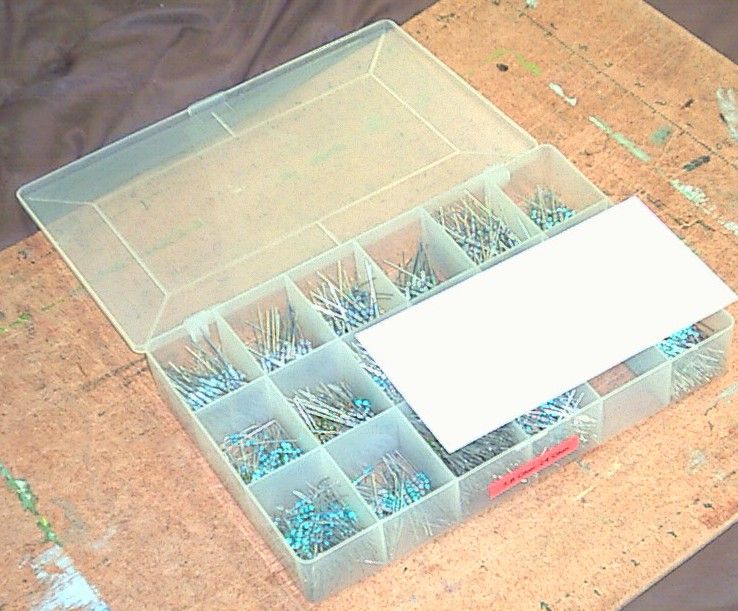Anal-Retentive Resistor Organization : 4 Steps - Instructables