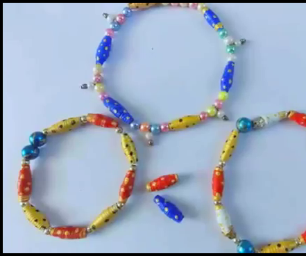Paper Jewelry (Paper Bead Jewelry) DIY : 5 Steps (with Pictures ...