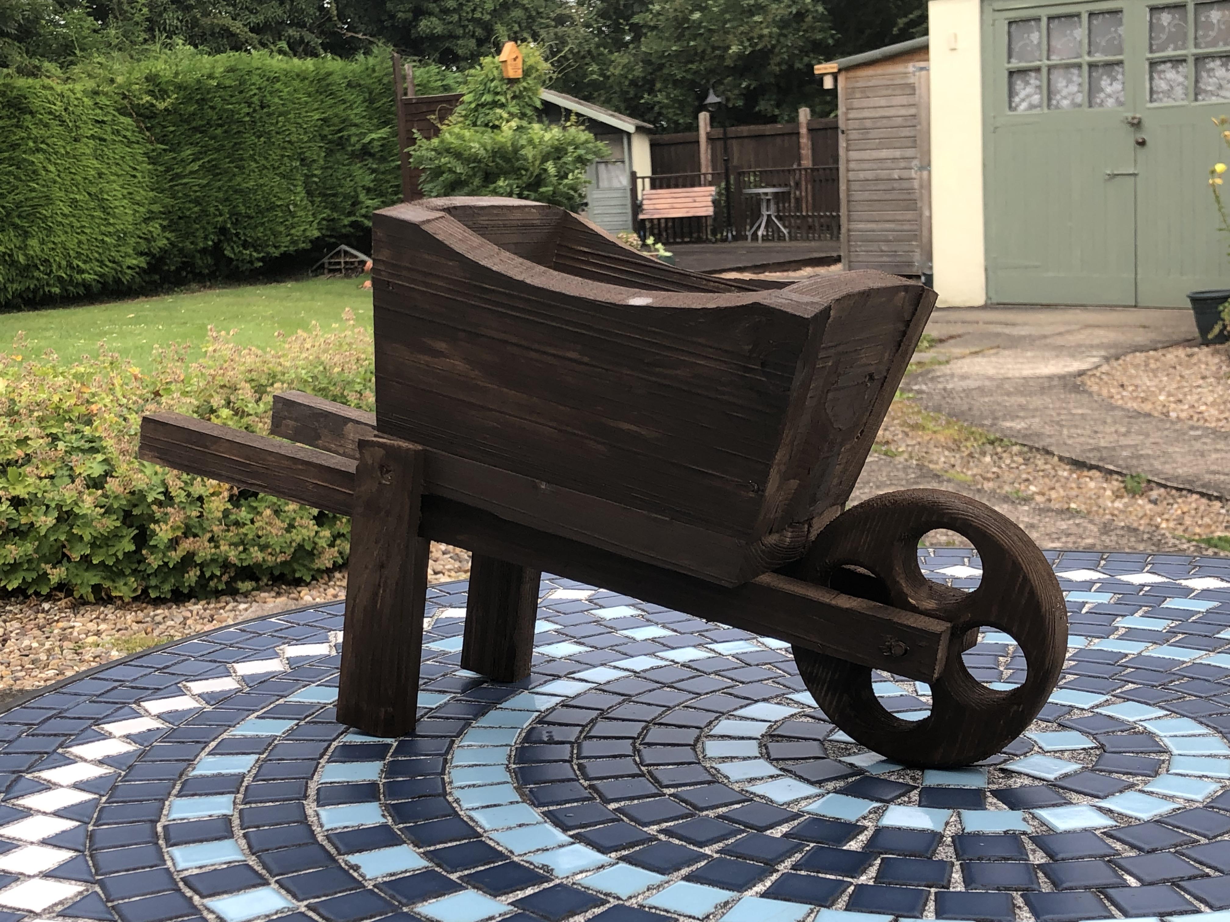 Upgrade Garden Wooden Loco With Coal Tender Planter : 5 Steps ...