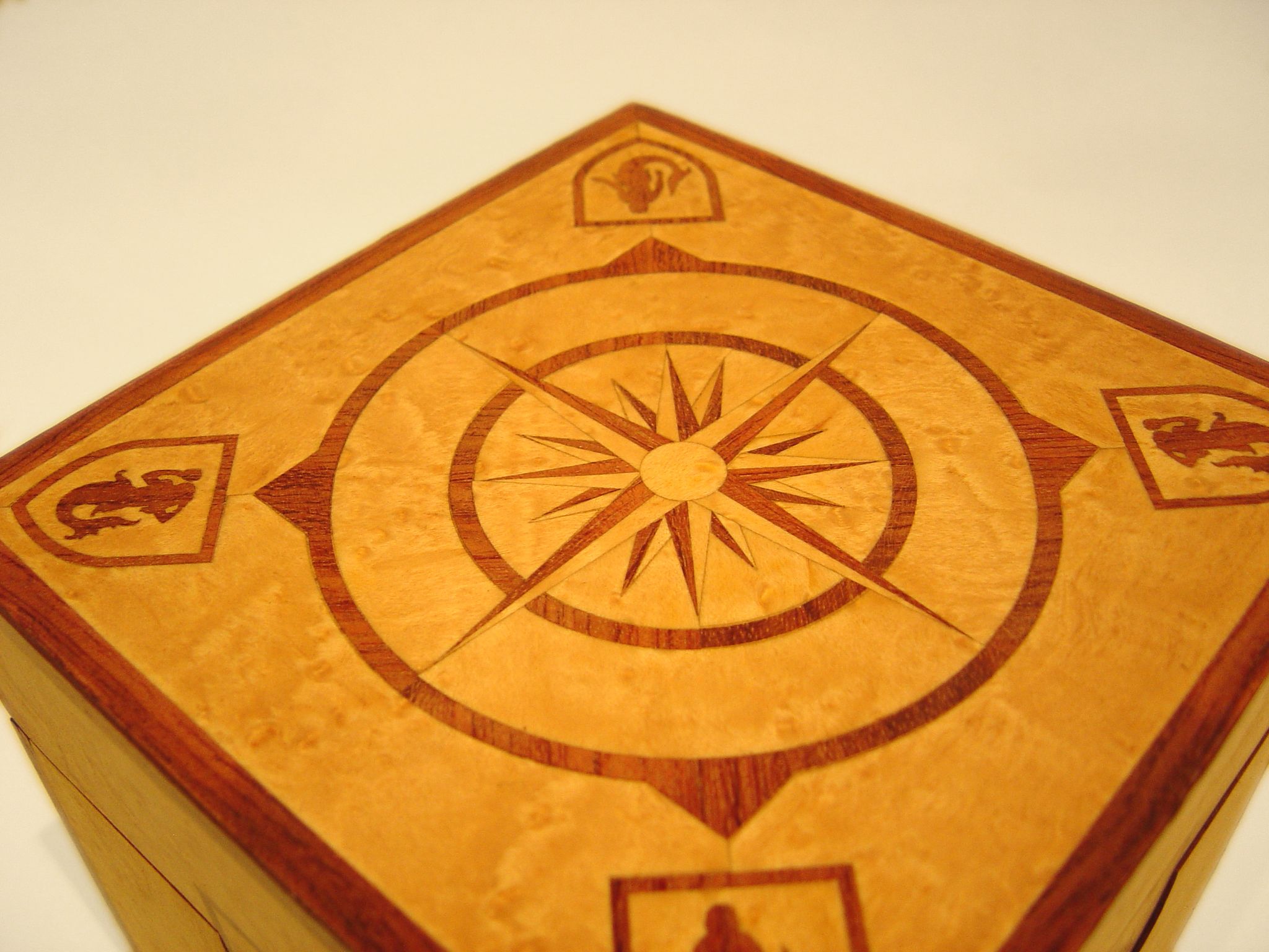 Hidden Treasure Box - Inlaid Wood Box With Hidden Compartment : 11 ...