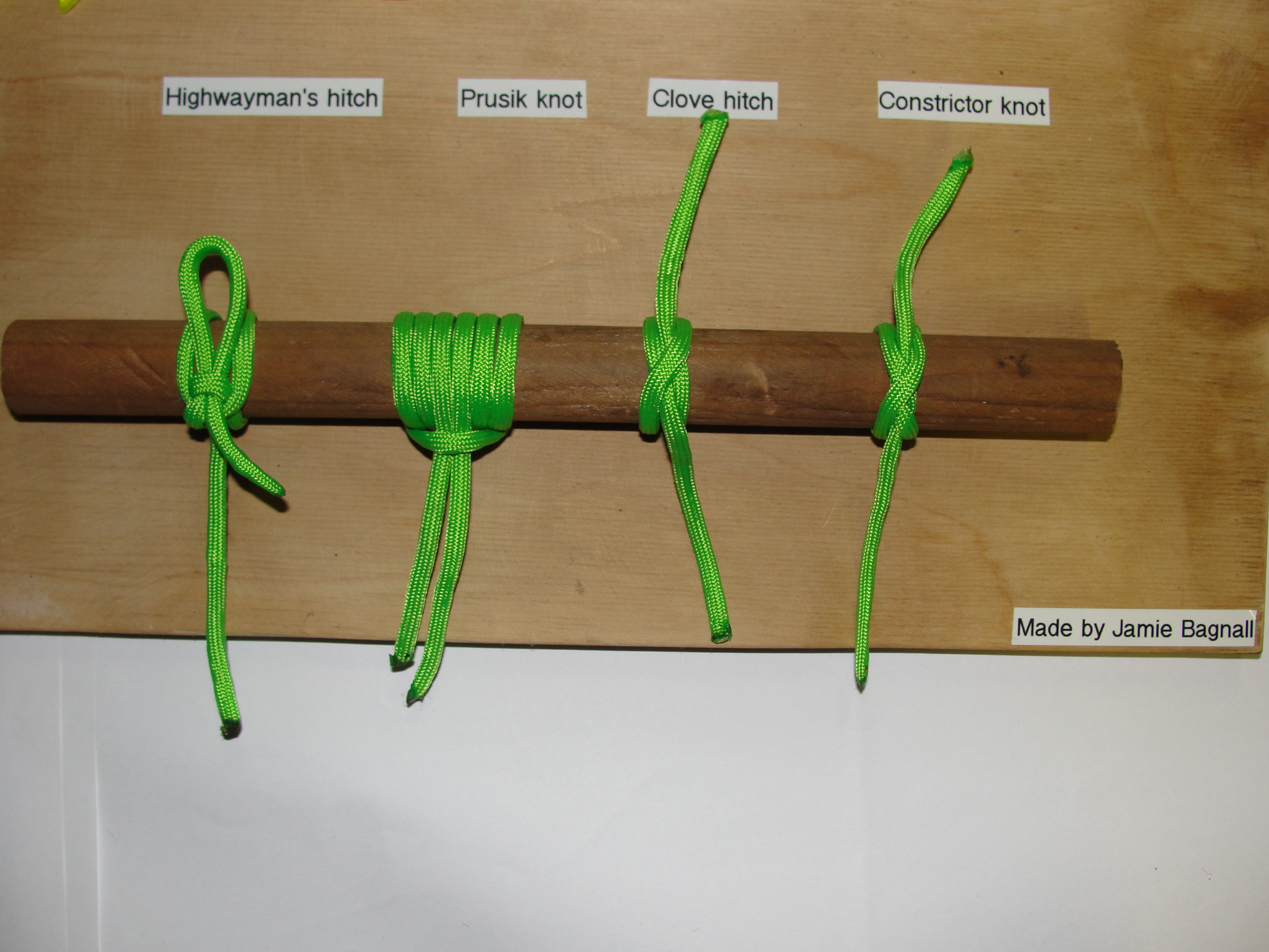 Paracord Knot Display Bord : 14 Steps - Instructables