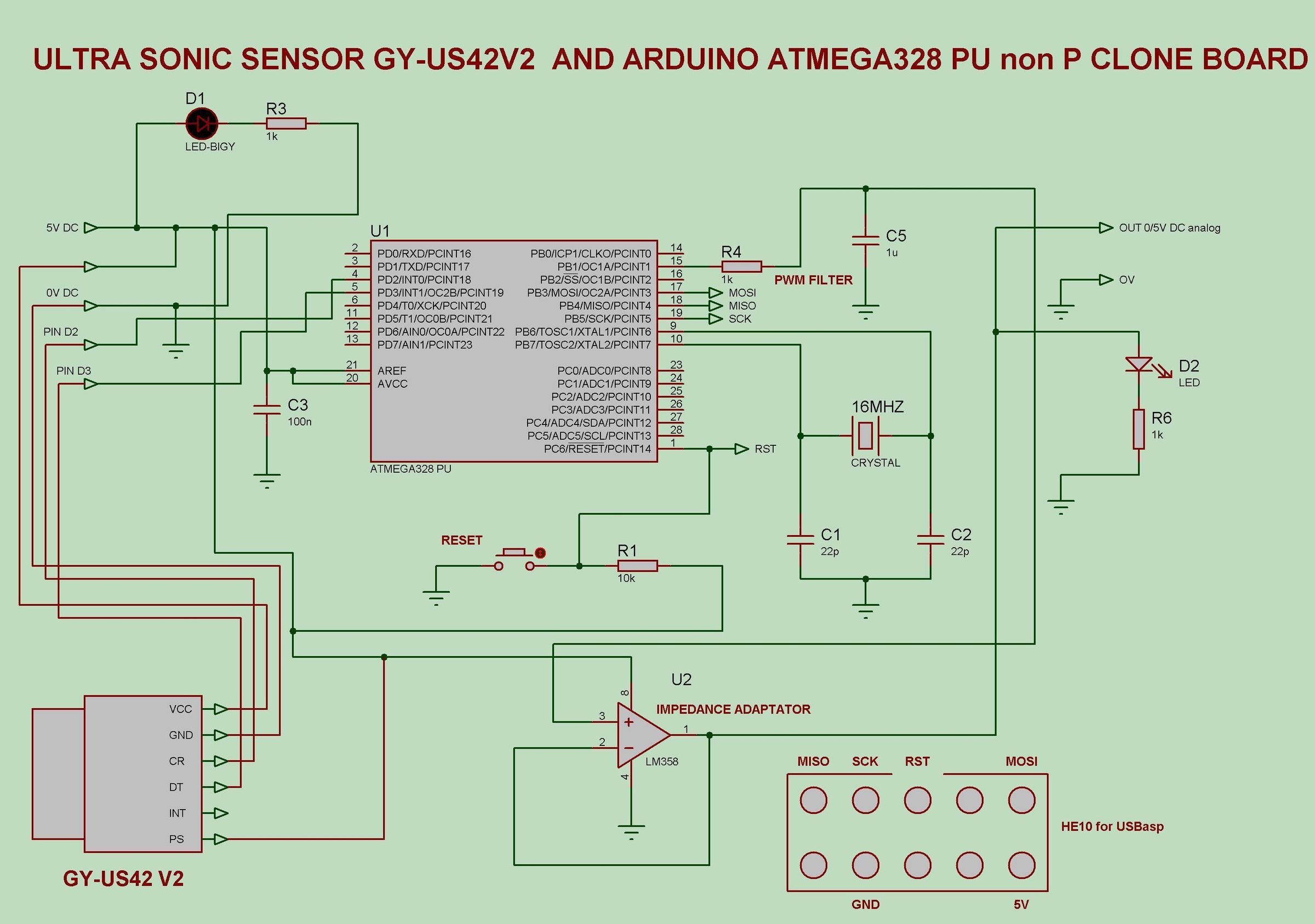 ANALOG ULTRASONIC SENSOR for DISTANCE MEASURMENT : 3 Steps - Instructables