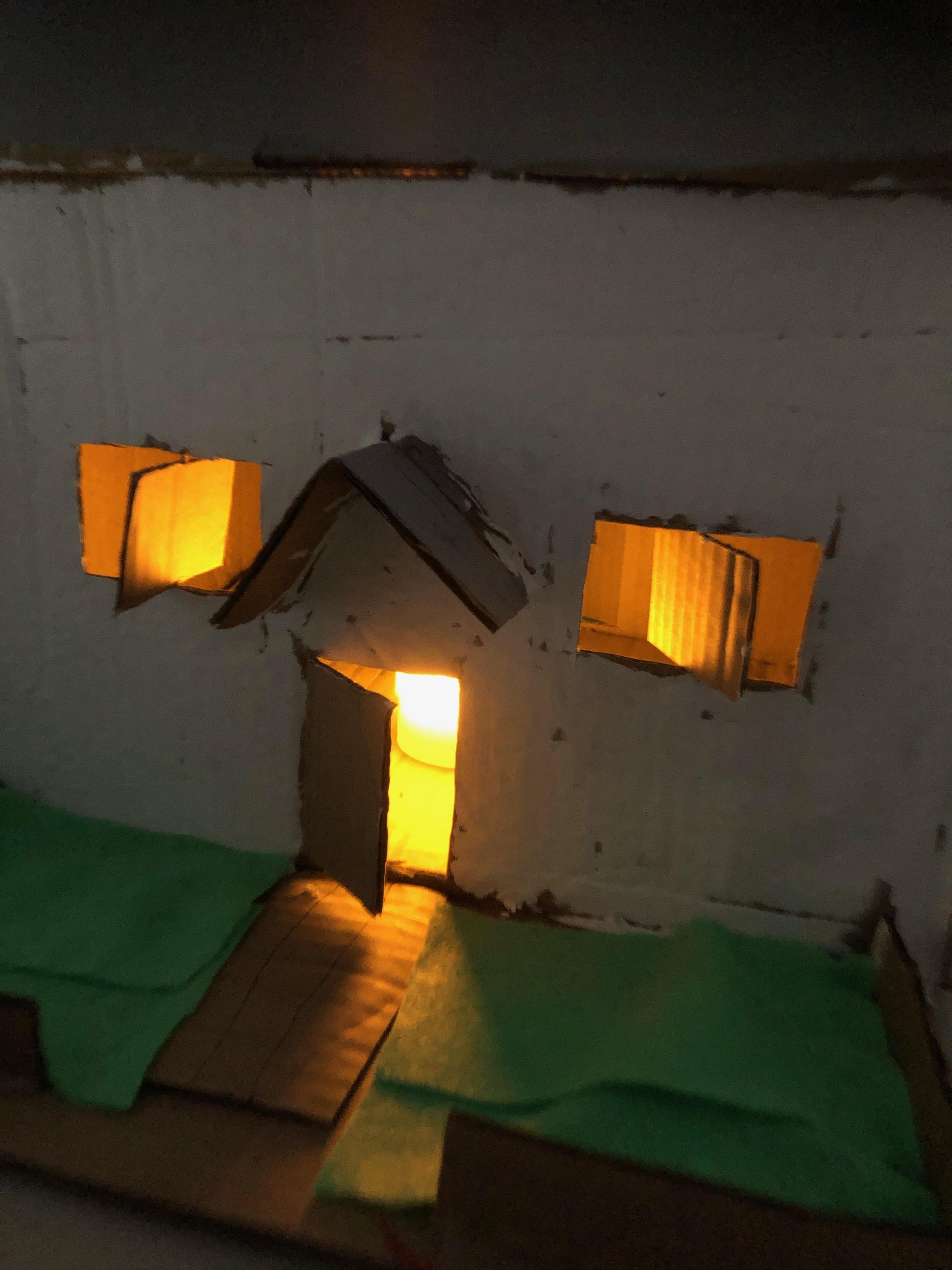 Sustainable House Model in Alpine Tundra Made of Cardboard - Instructables