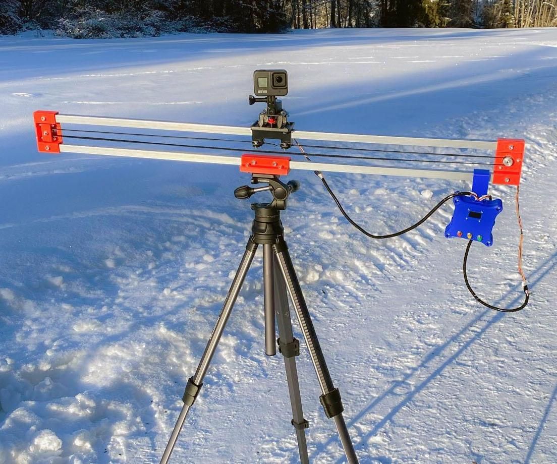 A Tripod-Mountable Motorized 2-Axis GoPro/Smartphone Slider for $20 : ...