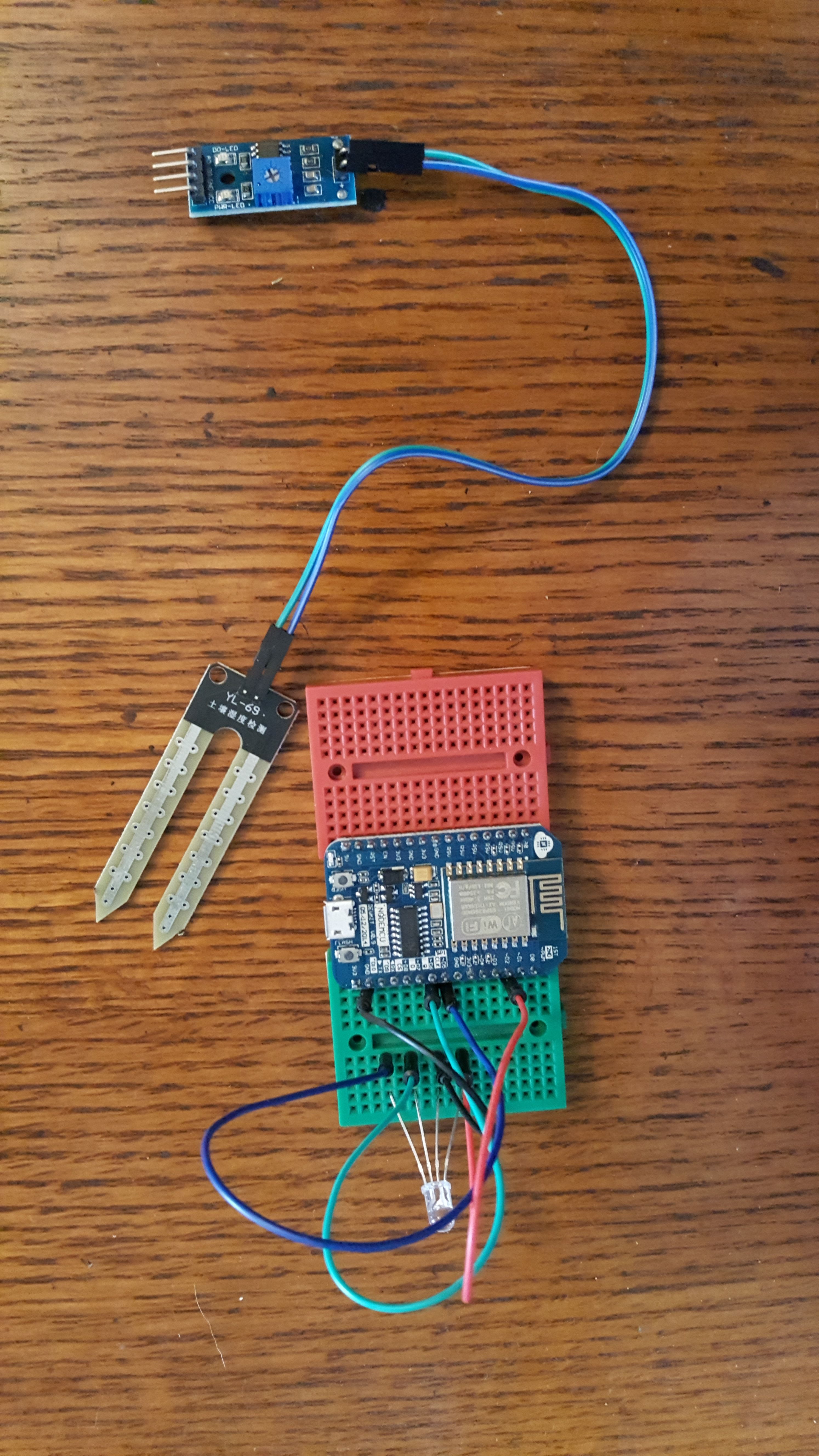 ESP8266 Soil Moisture Sensor With Arduino IDE : 4 Steps (with Pictures ...