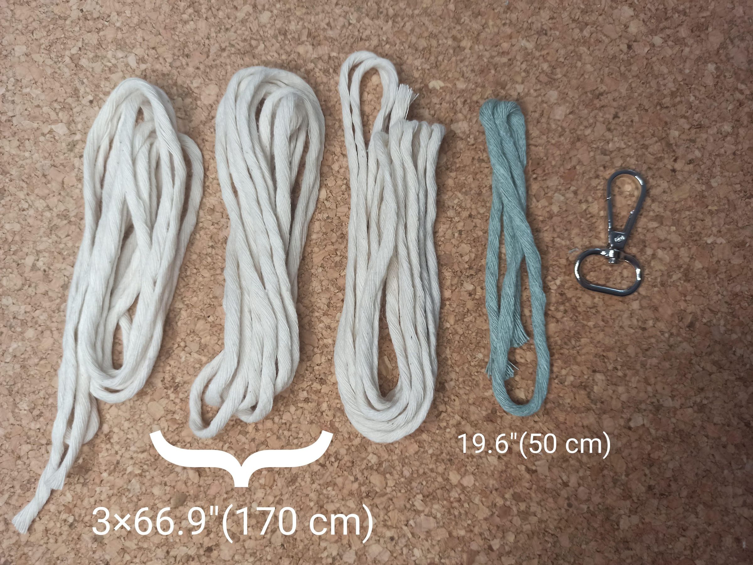 How to Make a Macrame Wristlet Keychain? Step by Step Tutorial for Beginners : 6 Steps (with ...
