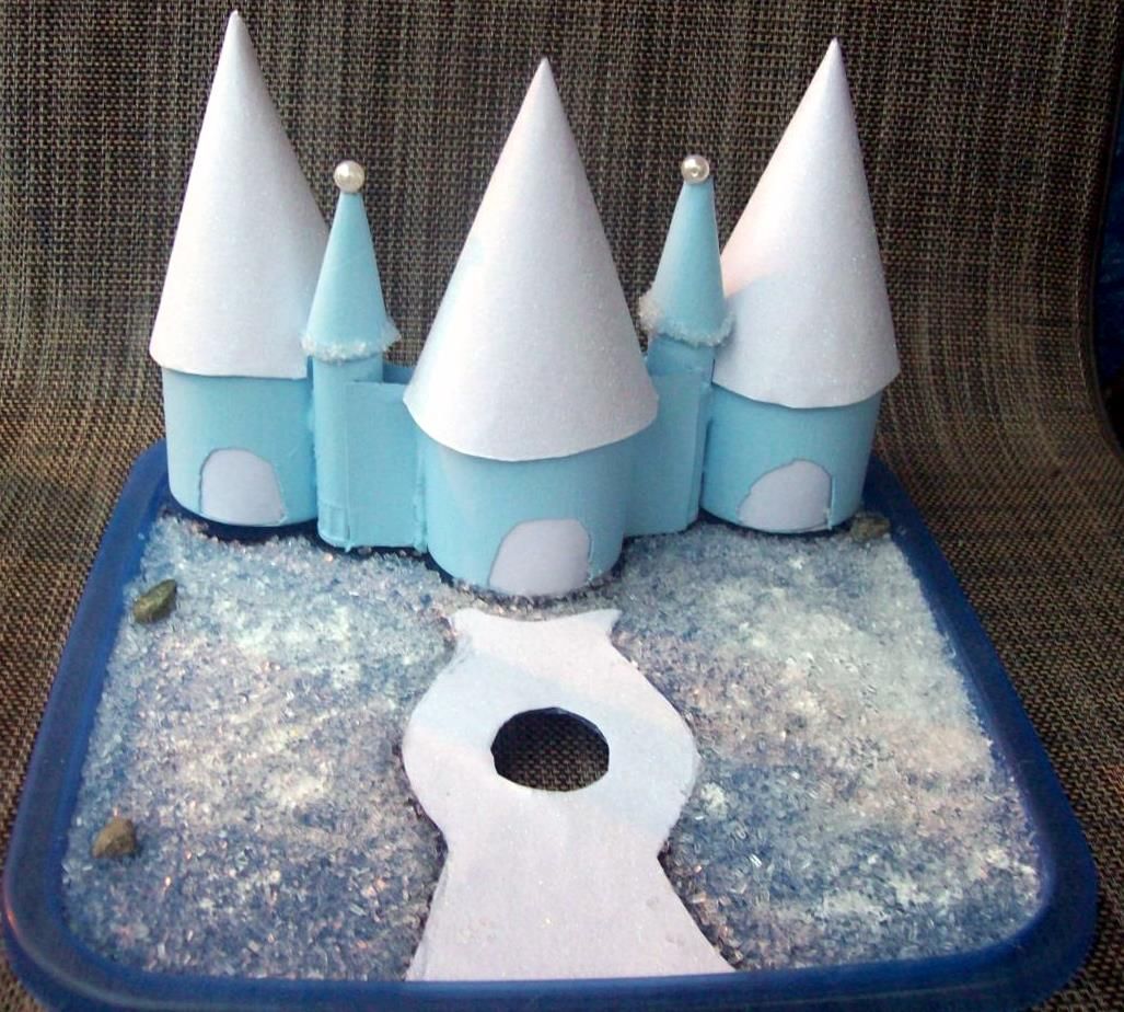 Diy Ice Castle Made From Plastic Containers : 17 Steps - Instructables
