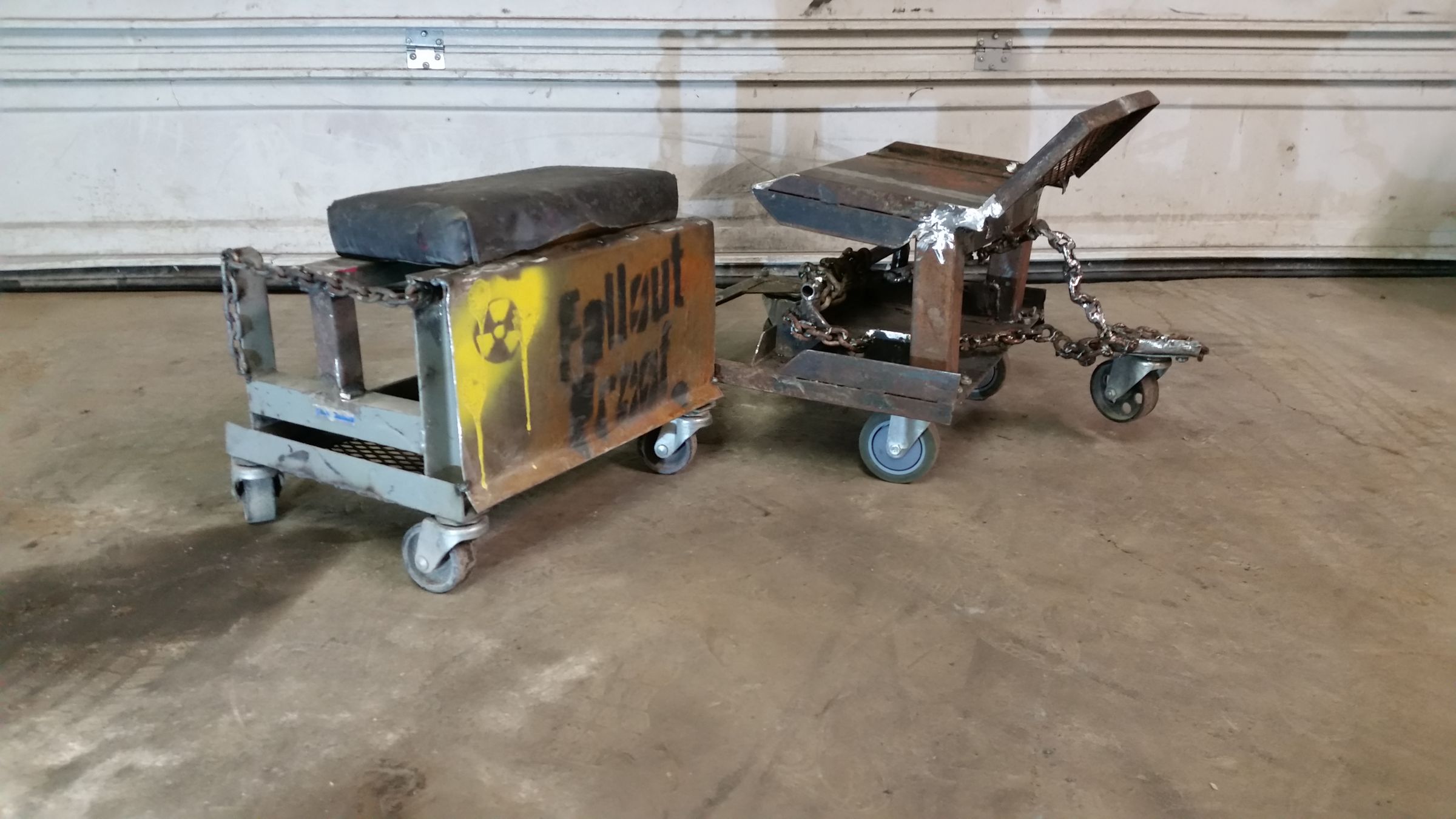 Fallout Shop Stool (or Rat Rod Chair) : 7 Steps (with Pictures ...