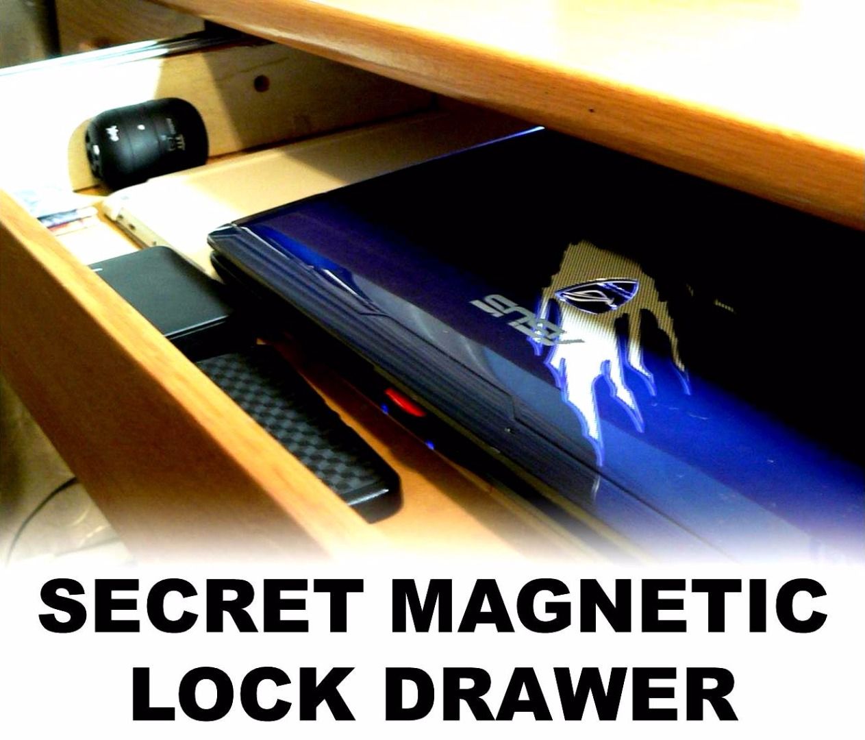 SECRET MAGNETIC LOCK DRAWER : 11 Steps (with Pictures) - Instructables