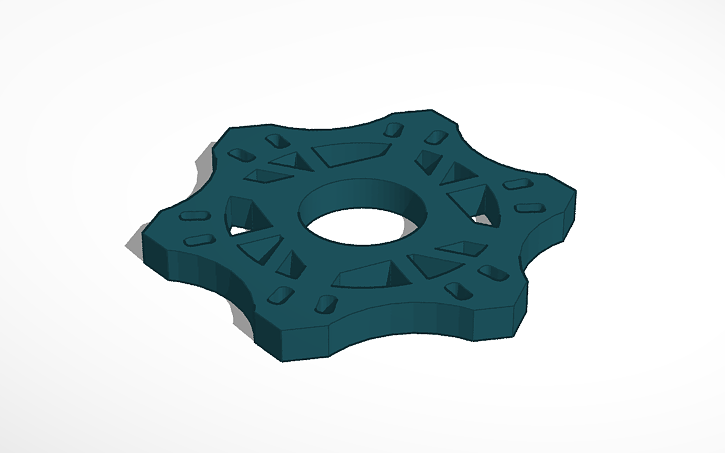 Cog Snowflake Spinner - Instructables
