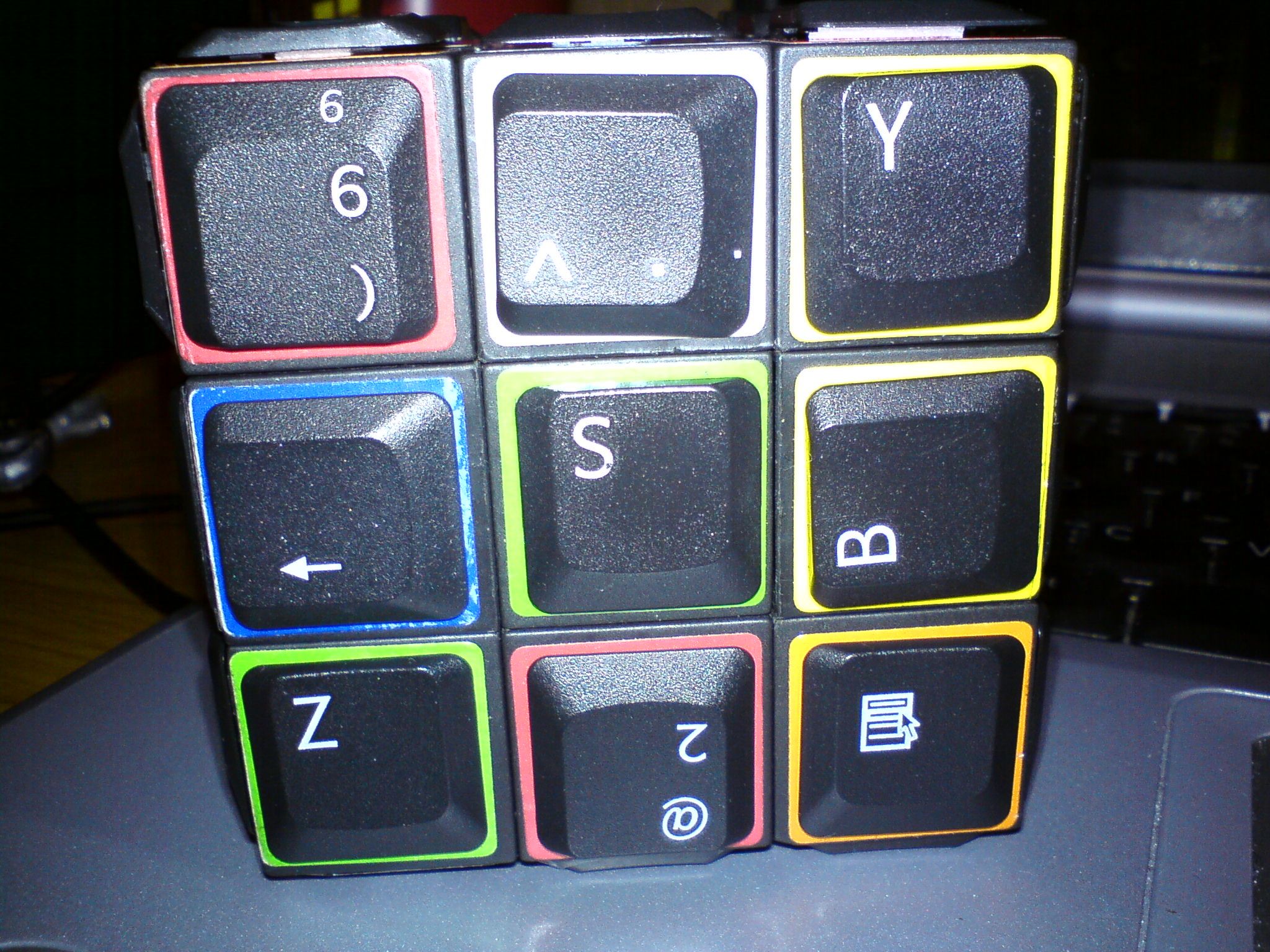 How to Make a QWERTY Rubik Cube's : 4 Steps - Instructables