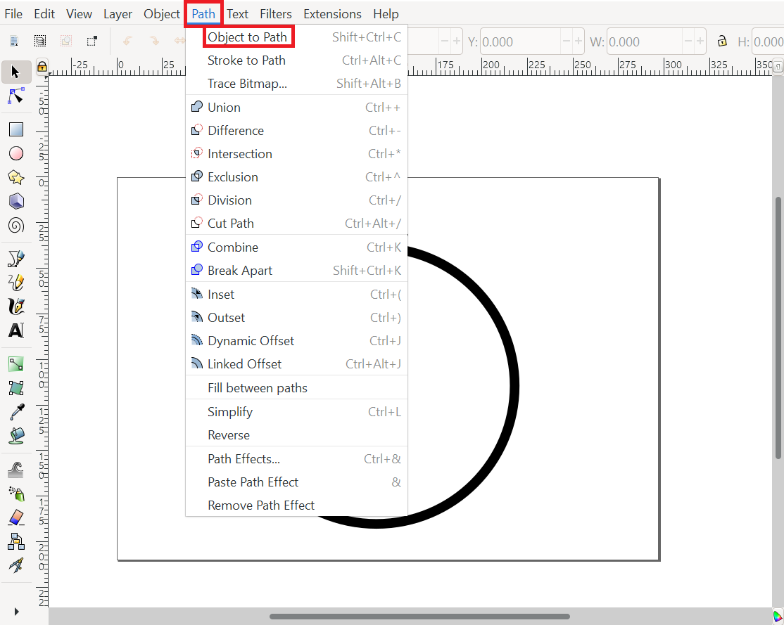 Inkscape: How to Make Text Follow a Circular Line ? ( ~ 9 Skills ) : 5 ...