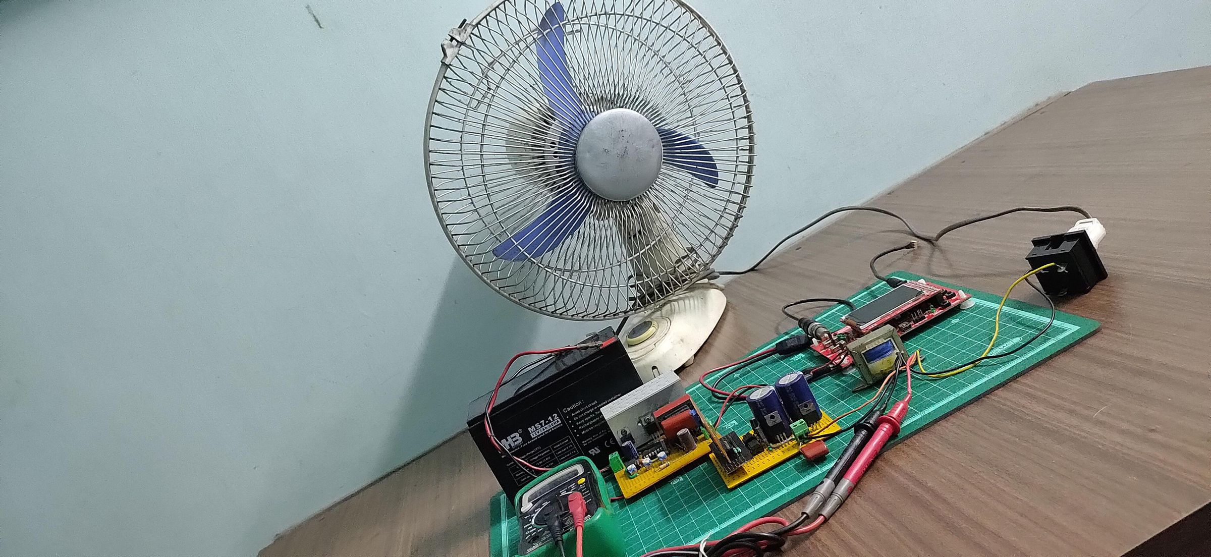 200W Modified Square Wave Inverter With Crystal Control : 10 Steps ...