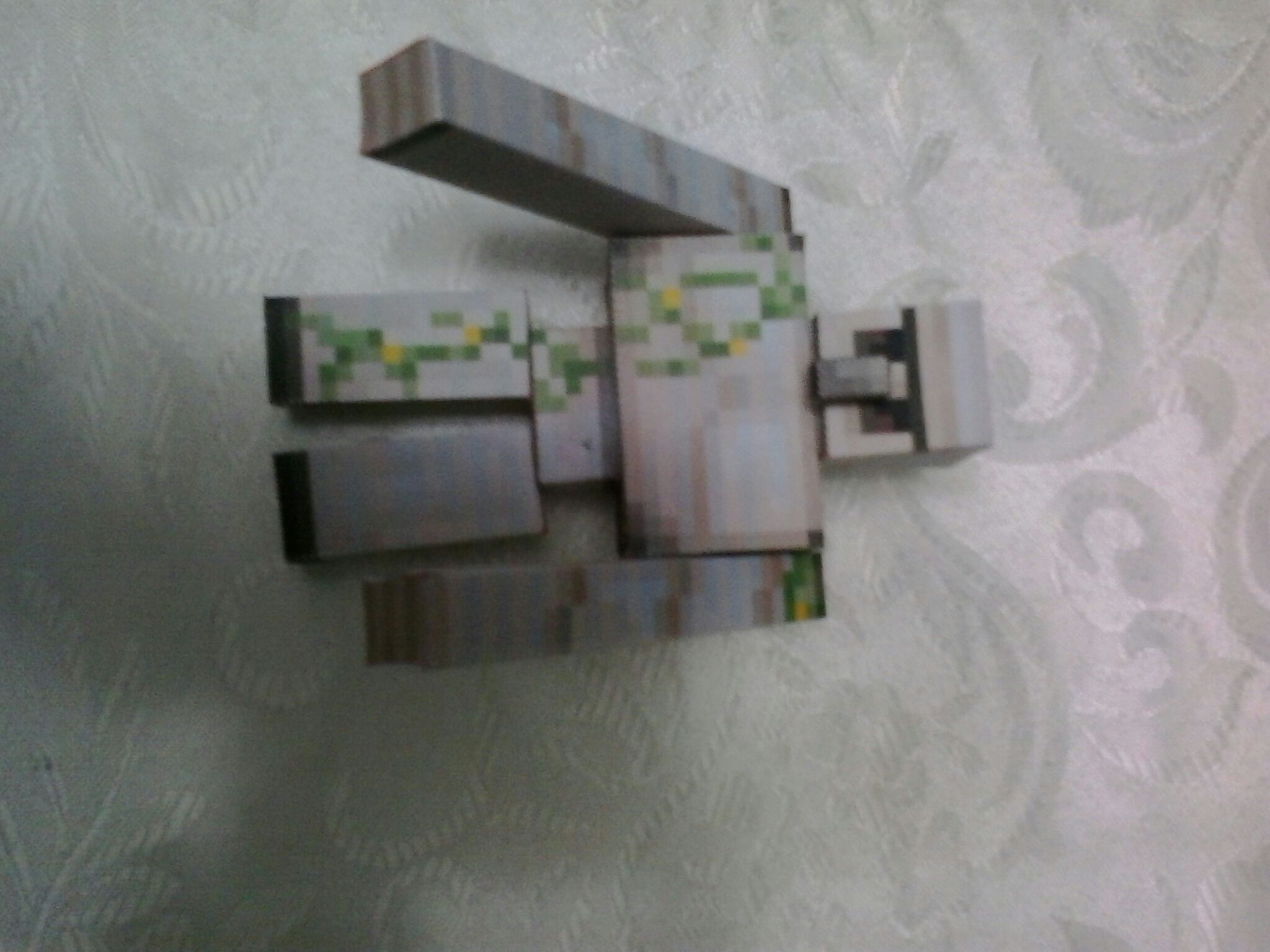 Papercraft Minecraft Iron Golem Iron Golem Minecraft Drawing | TikTok