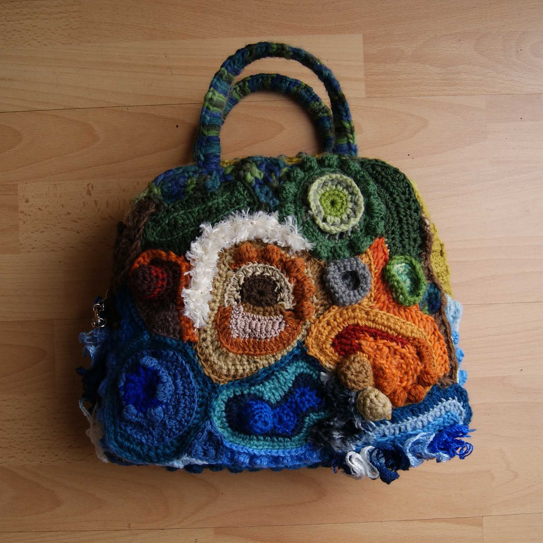 Freeform Crochet Bag: : 12 Steps (with Pictures) - Instructables