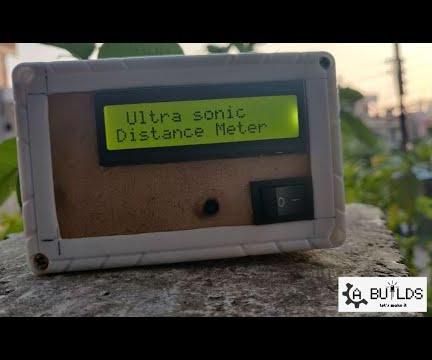 ULTRASONIC DISTANCE METER : 6 Steps - Instructables