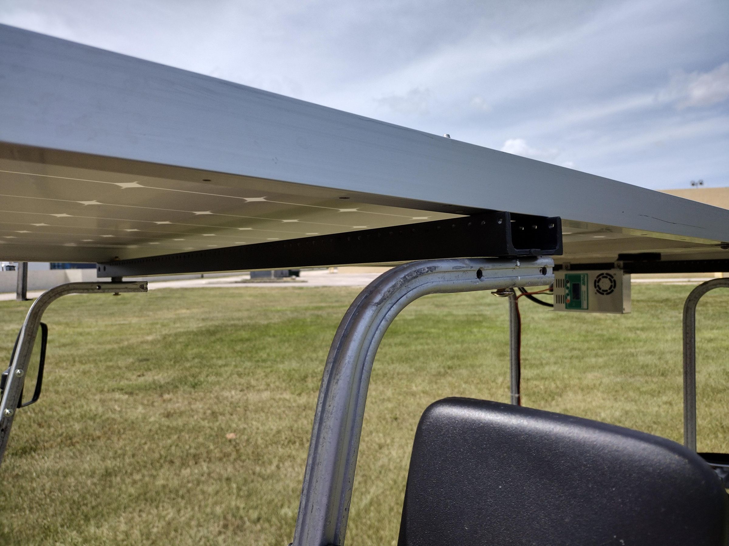 Solar Golf Cart on a Budget - a Self Charging Battery Bank on Wheels ...