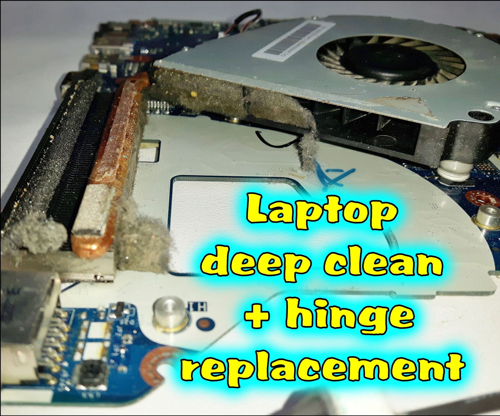 Laptop Deep Clean + Hinge Replacement : 11 Steps (with Pictures ...