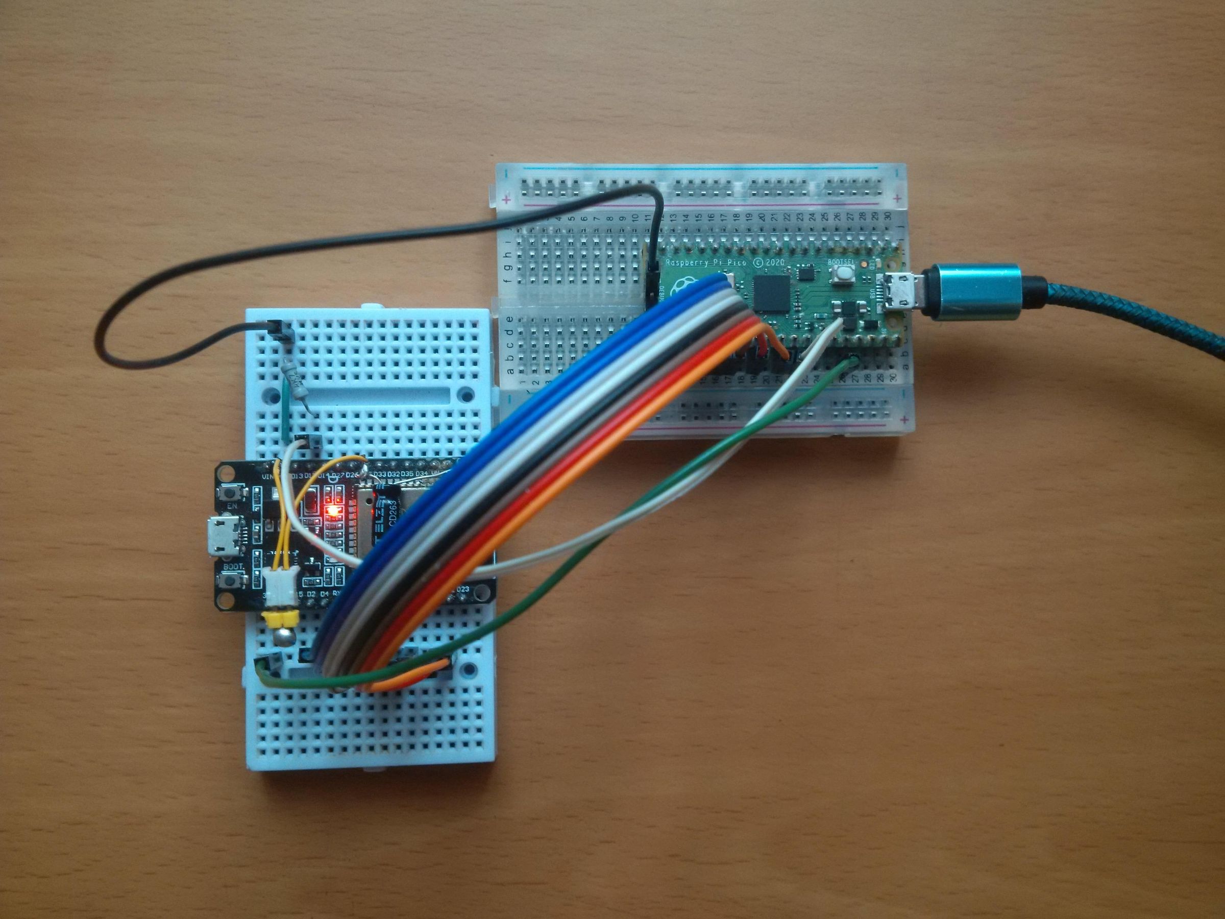 Encrypted Data Vault: Raspberry Pi Pico + ESP32 Version : 26 Steps ...