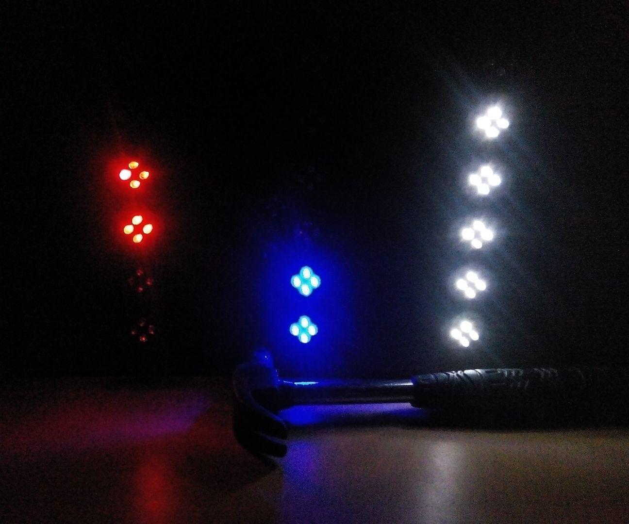Pure Binary LED Wall Clock With Arduino : 4 Steps - Instructables