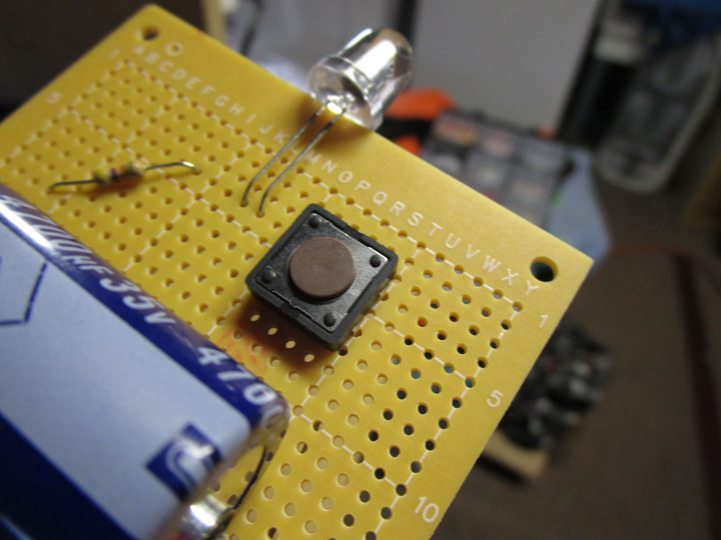 Rechargeable Handheld Capacitor Flashlight : 7 Steps - Instructables