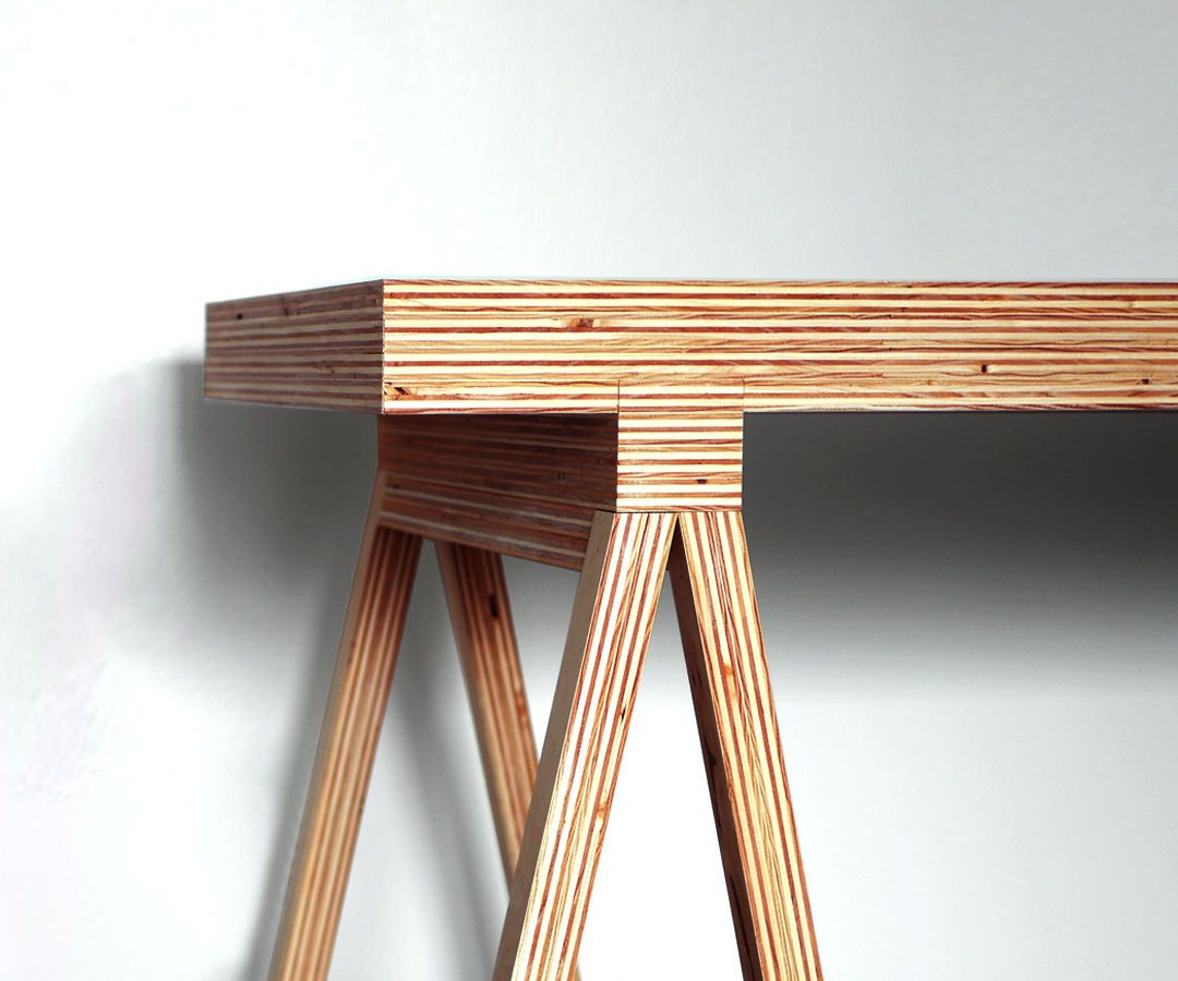 DIY Modern Plywood Desk : 16 Steps (with Pictures) - Instructables