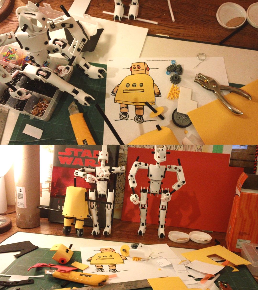 Strawbots: Harvey 1.0 : 10 Steps (with Pictures) - Instructables