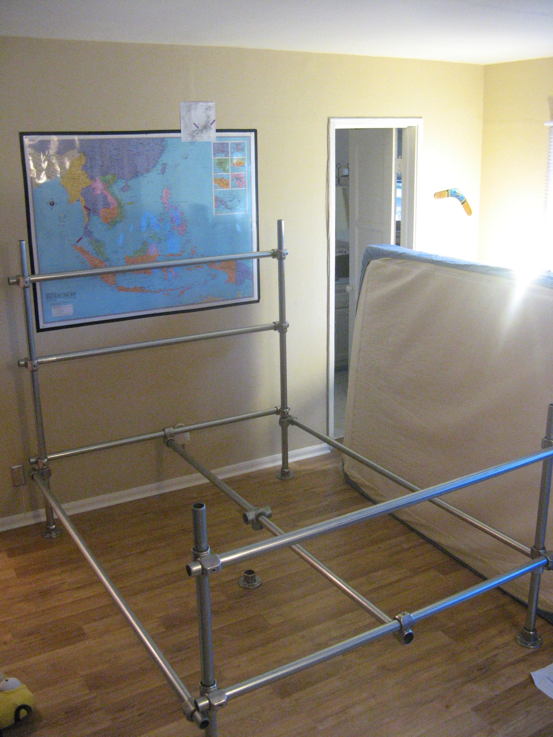 Hybrid Pipe Bed : 7 Steps (with Pictures) - Instructables