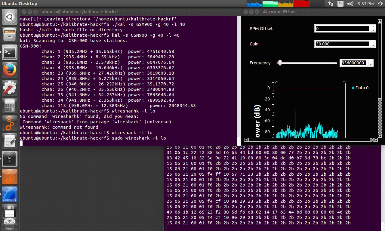 SMART SNIFFING GSM TRAFFIC ON WINDOWS WORKSTATION AND VMWARE WITH HACKRF AND RTL_SDR : 6 Steps ...