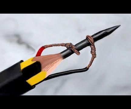DIY Soldering Iron From a Pencil : 7 Steps - Instructables