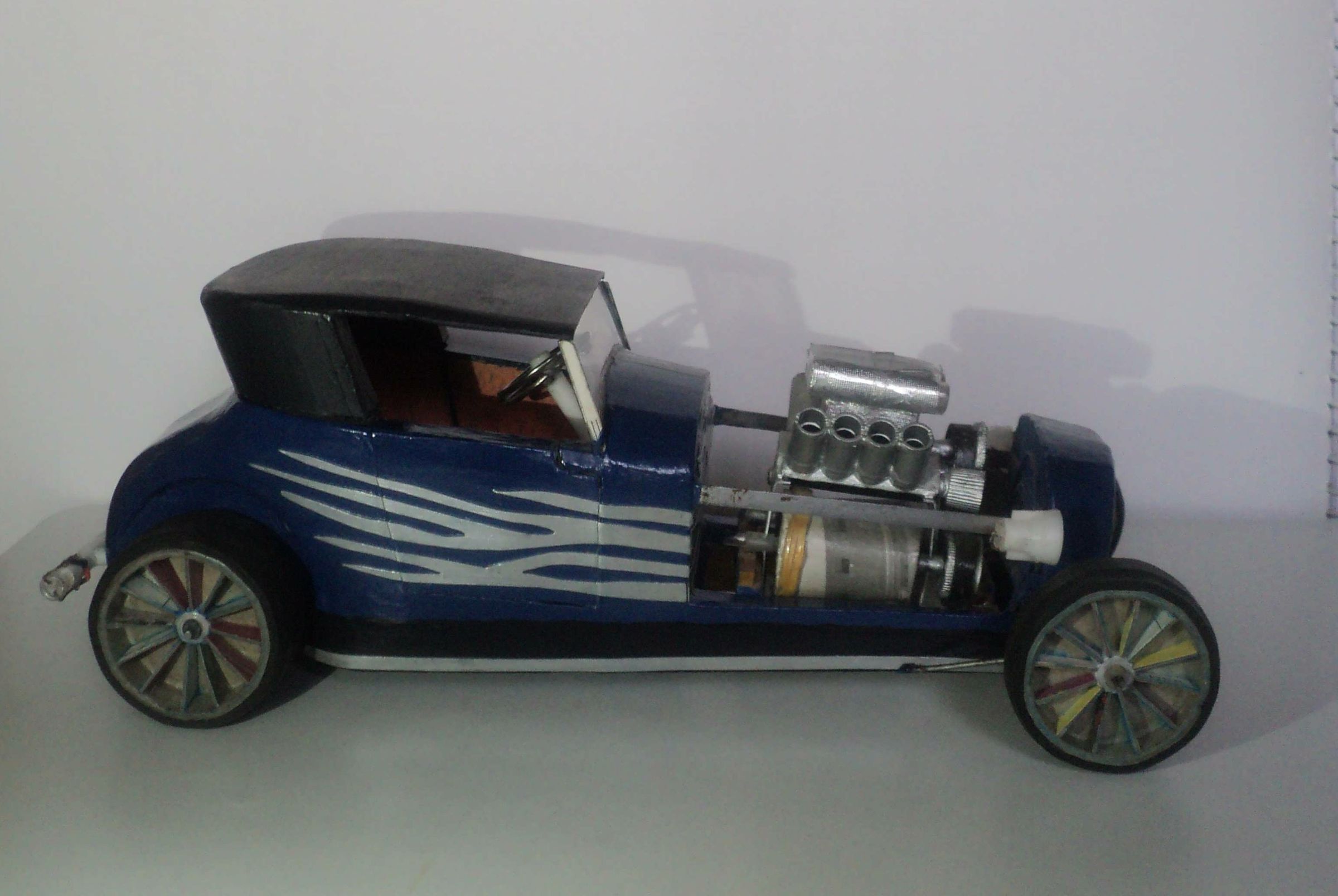 Homemade Hot Rod Vintage Car Model : 12 Steps (with Pictures ...