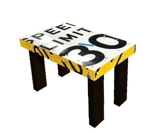 Street Sign Bench : 8 Steps - Instructables