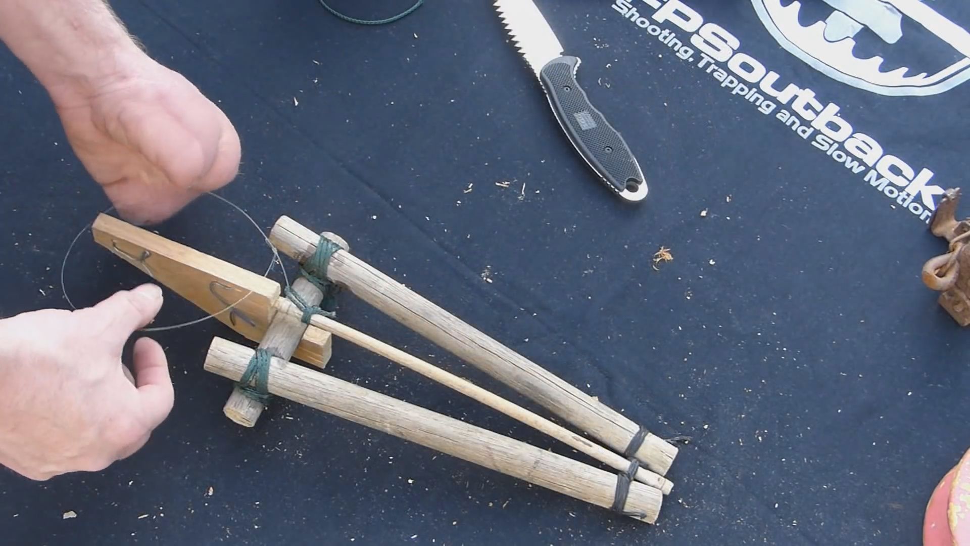 Primitive Torsion Spring Foot Snare : 6 Steps - Instructables