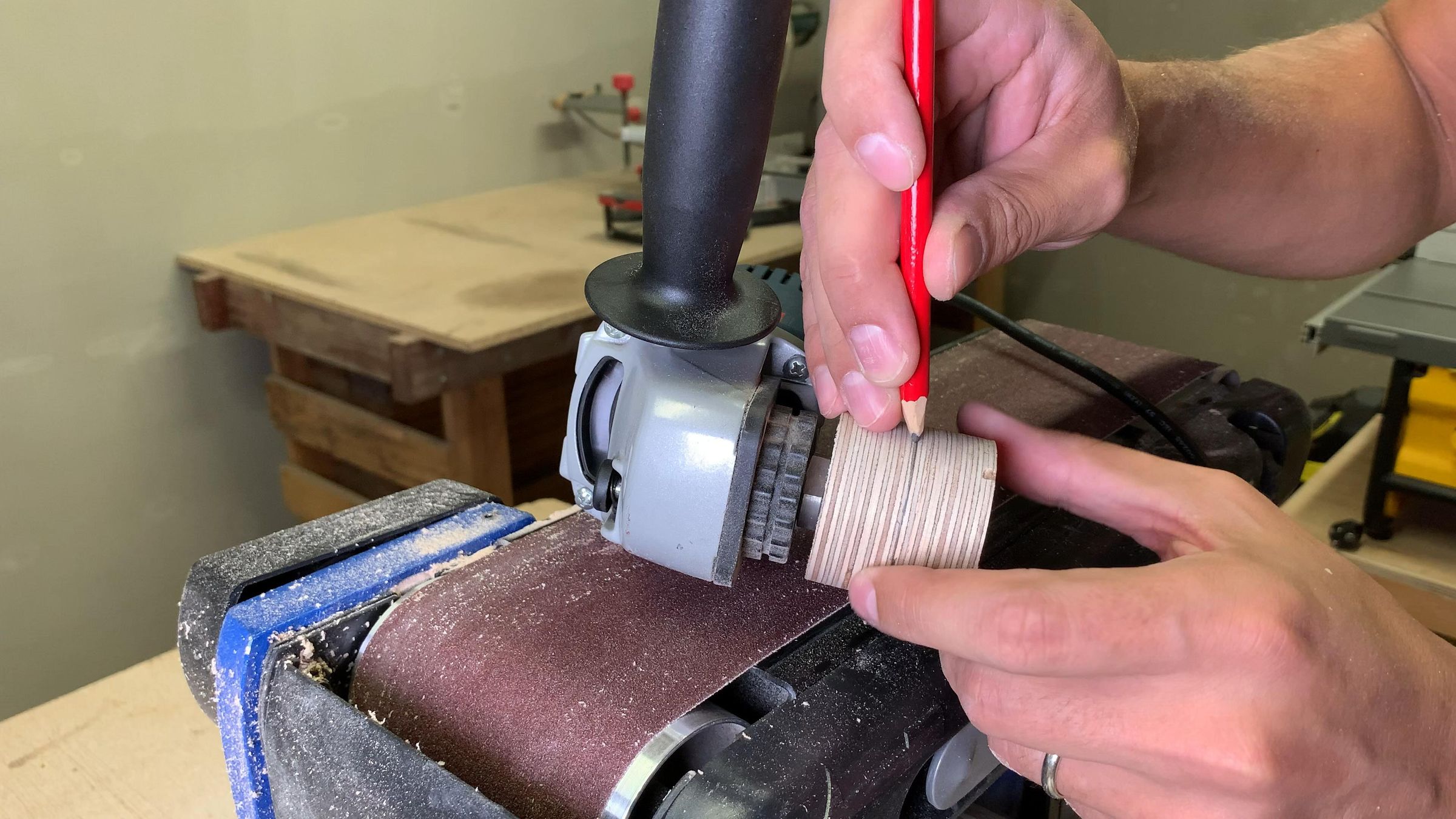 A Power File From an Angle Grinder : 15 Steps (with Pictures ...