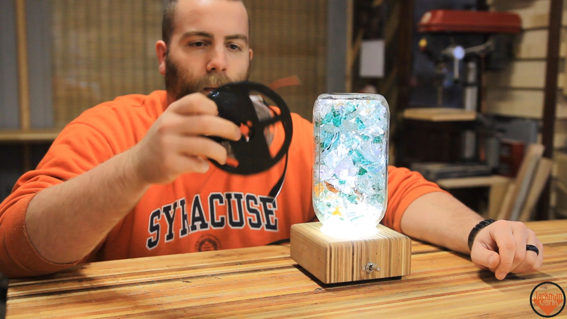 Upcycled Glass Lamps With Mason Jar : 12 Steps (with Pictures ...