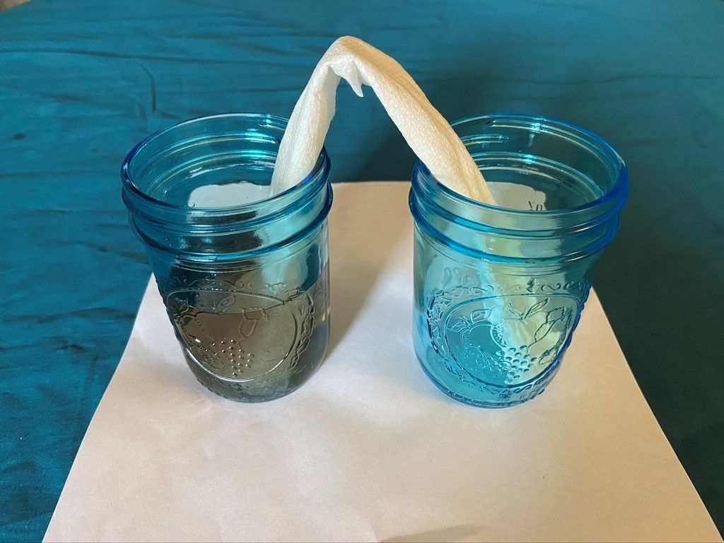 Water On Paper Towel
