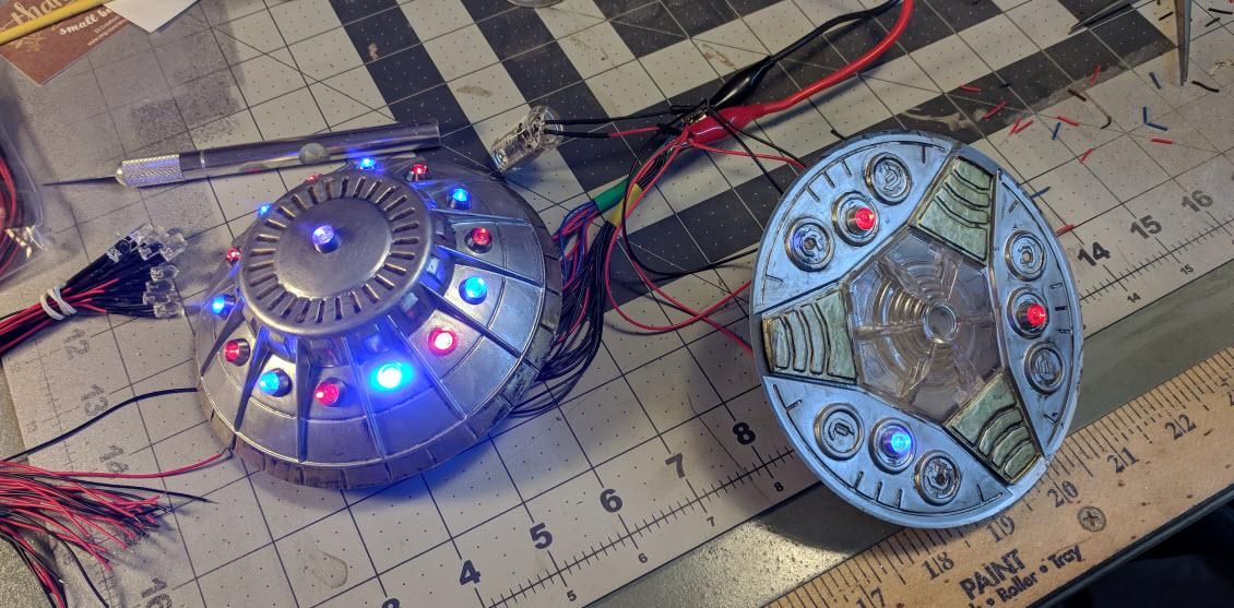 Flying Saucer Lamp 1.0 : 22 Steps (with Pictures) - Instructables