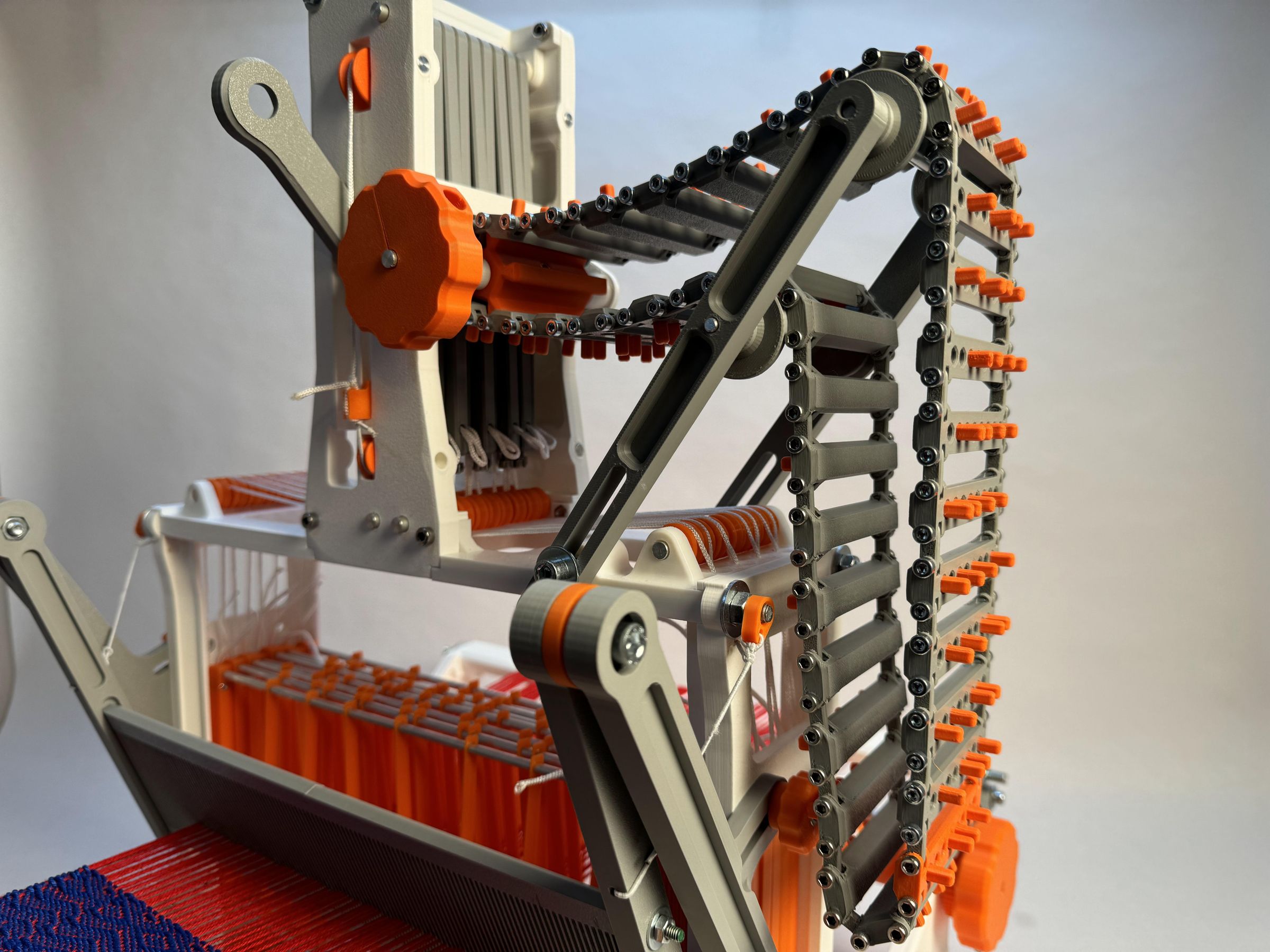 3D Printed Table Loom With 8 Shafts : 14 Steps (with Pictures ...