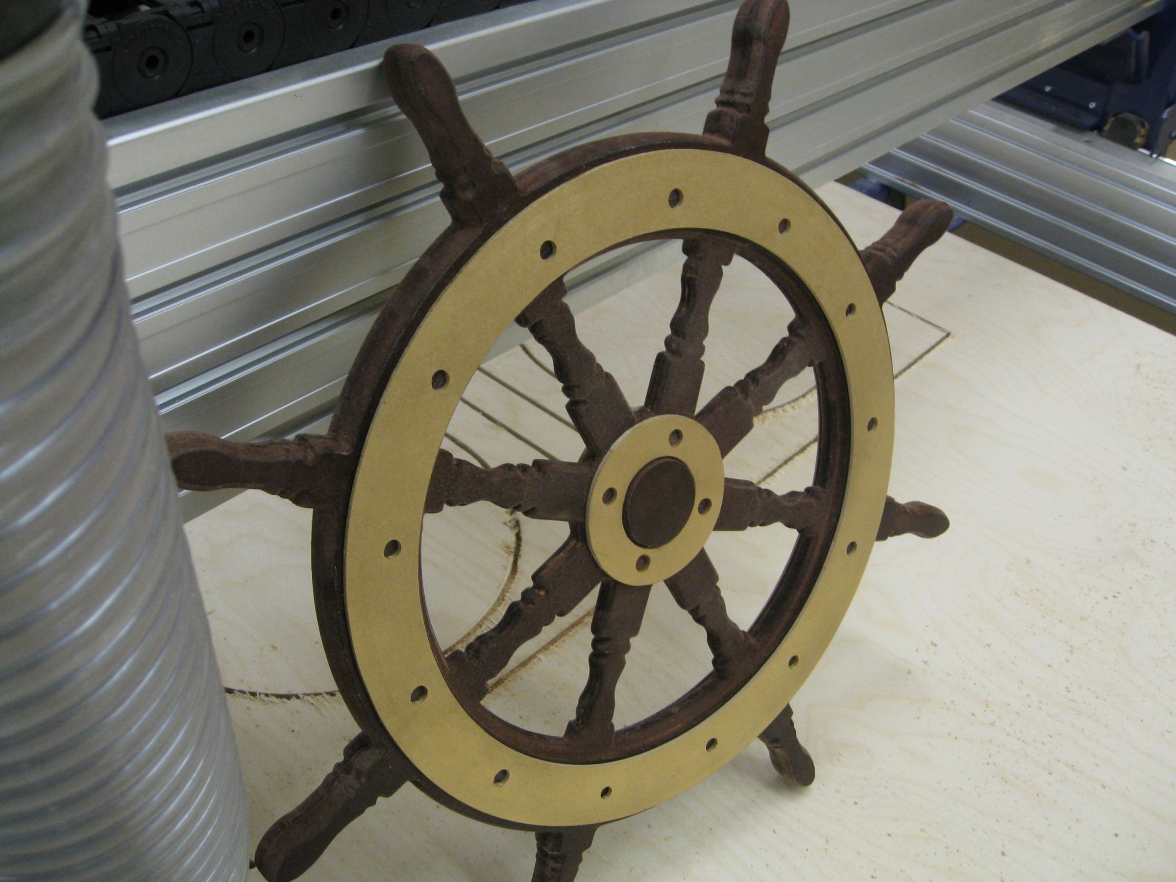 Antique-look Helm Wheel Prop (with Pictures) - Instructables