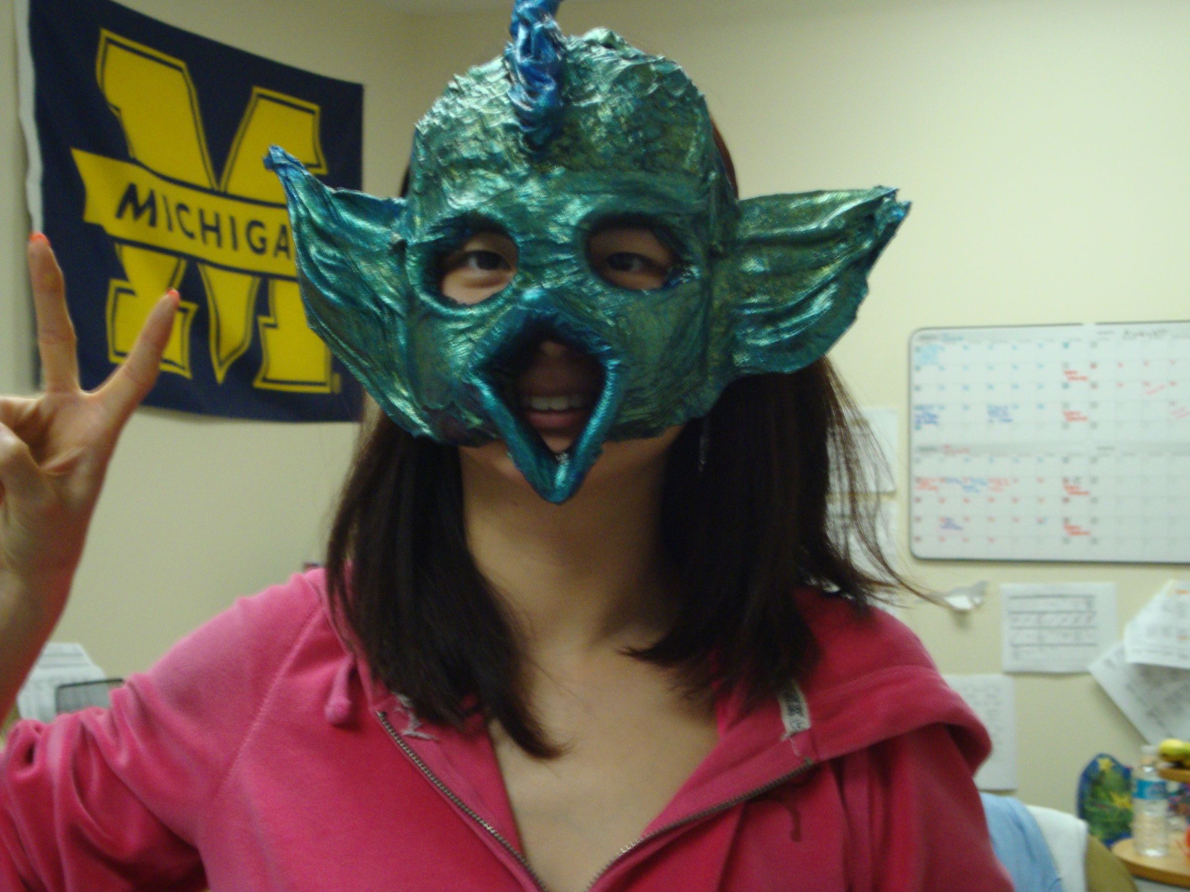 Creating Any Shape Papier Mâché Mask : 11 Steps (with Pictures ...