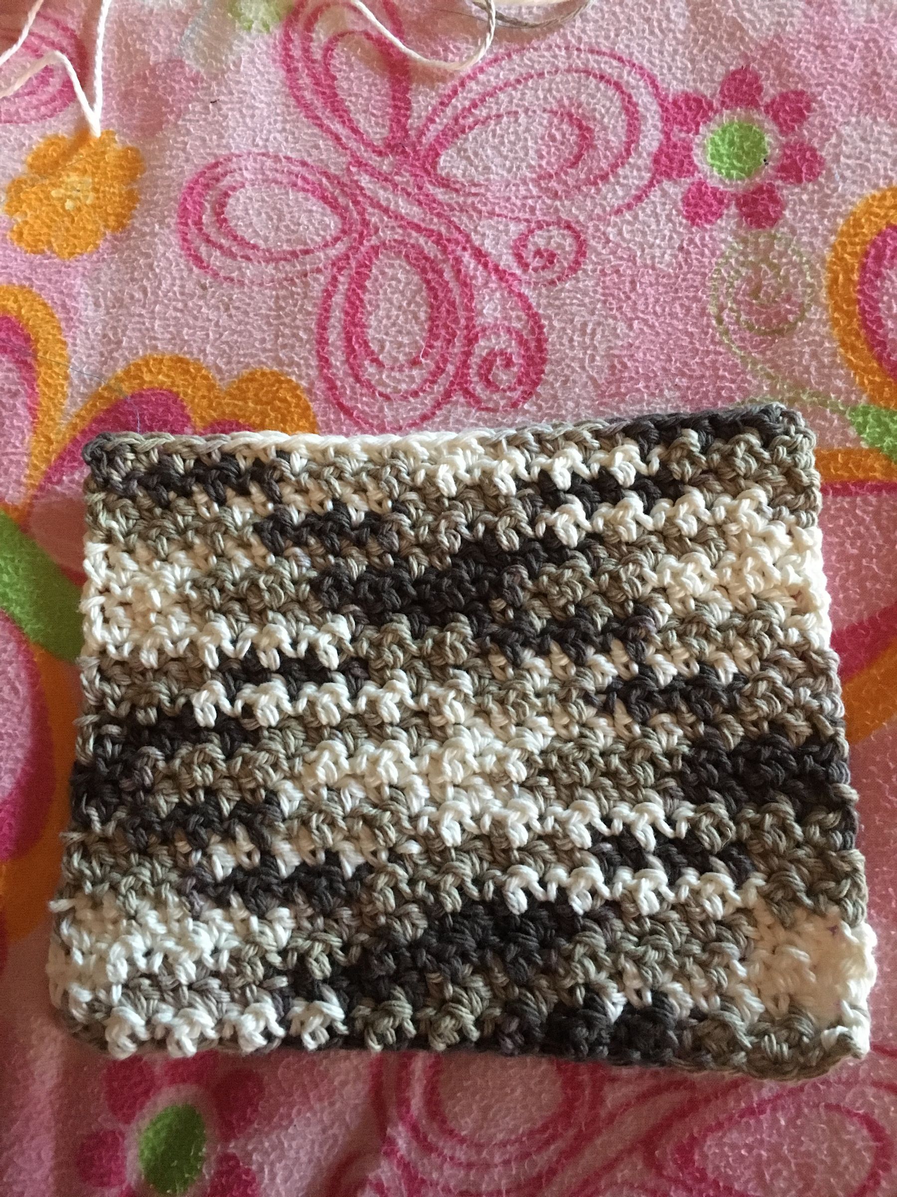 Bumpy Crochet Dishcloth : 5 Steps - Instructables