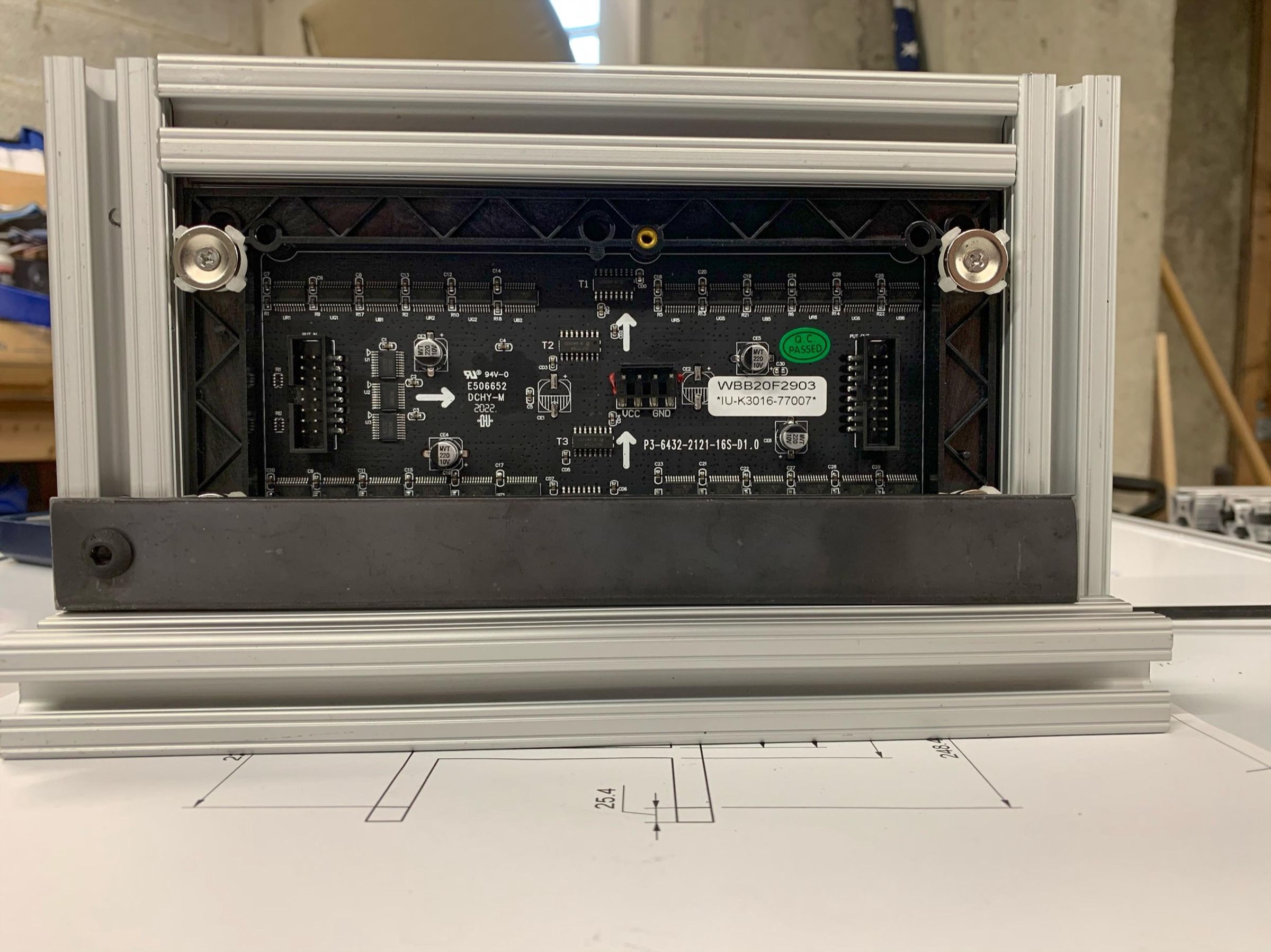 Simple Extruded Aluminum Frame for LED Panels : 20 Steps (with Pictures ...