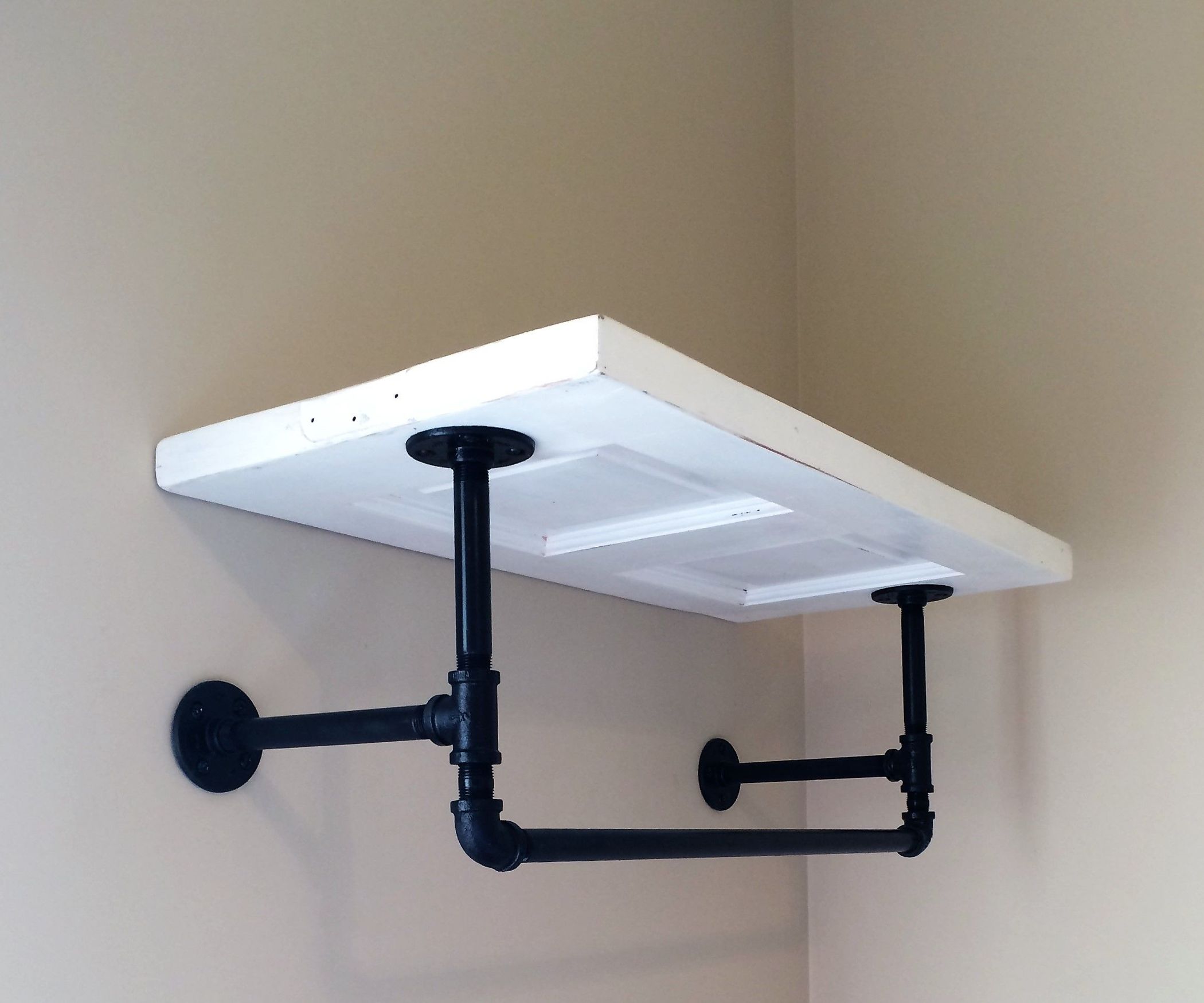 DIY Shelf From Reclaimed Door : 10 Steps (with Pictures) - Instructables