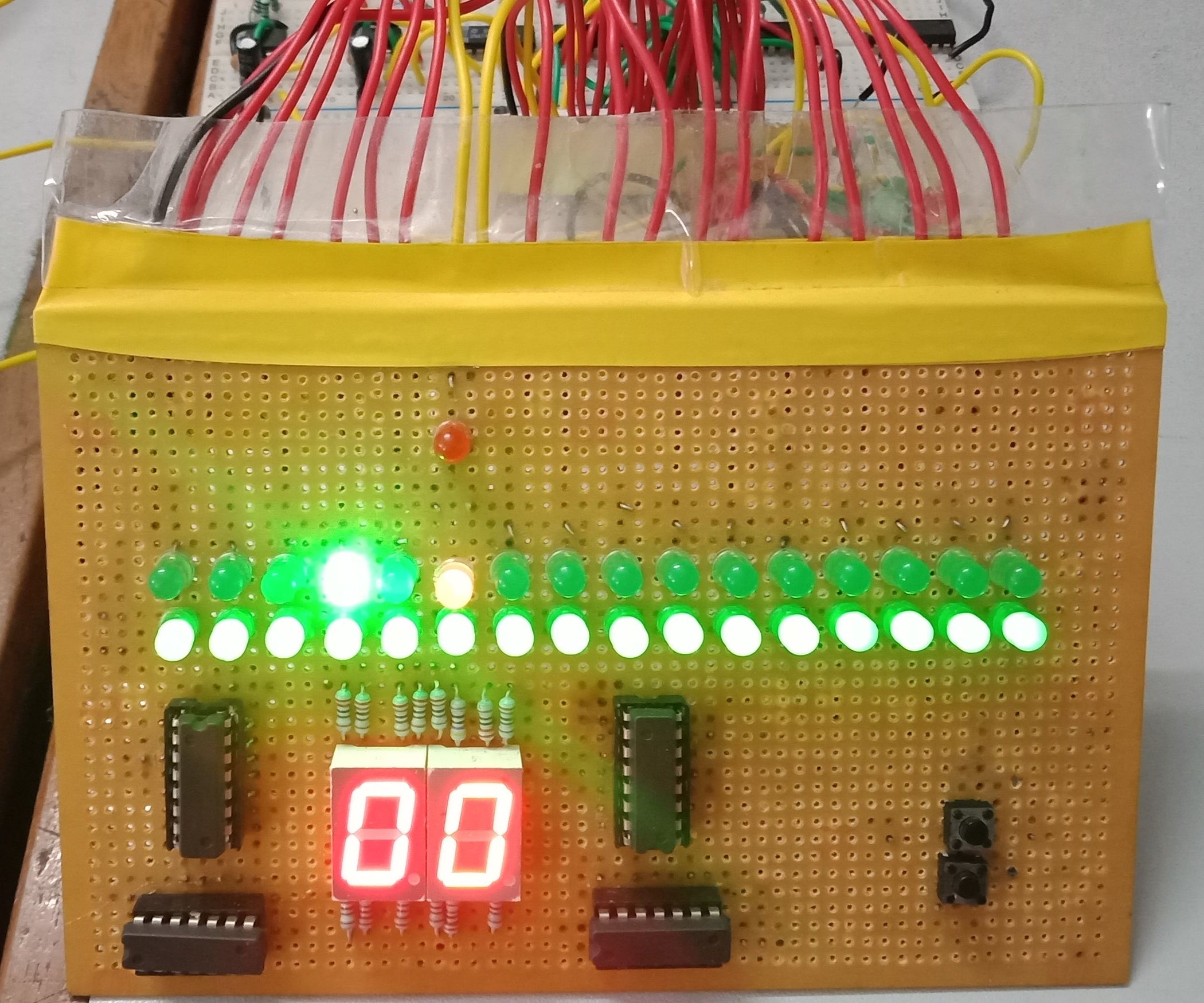 Dot Jump Game (without Using Arduino) : 6 Steps - Instructables Dot Jump Game (without Using Arduino) : 6 Steps - Instructables