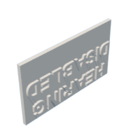 Hearing Disabled Sign for Restaurant Tables - Instructables