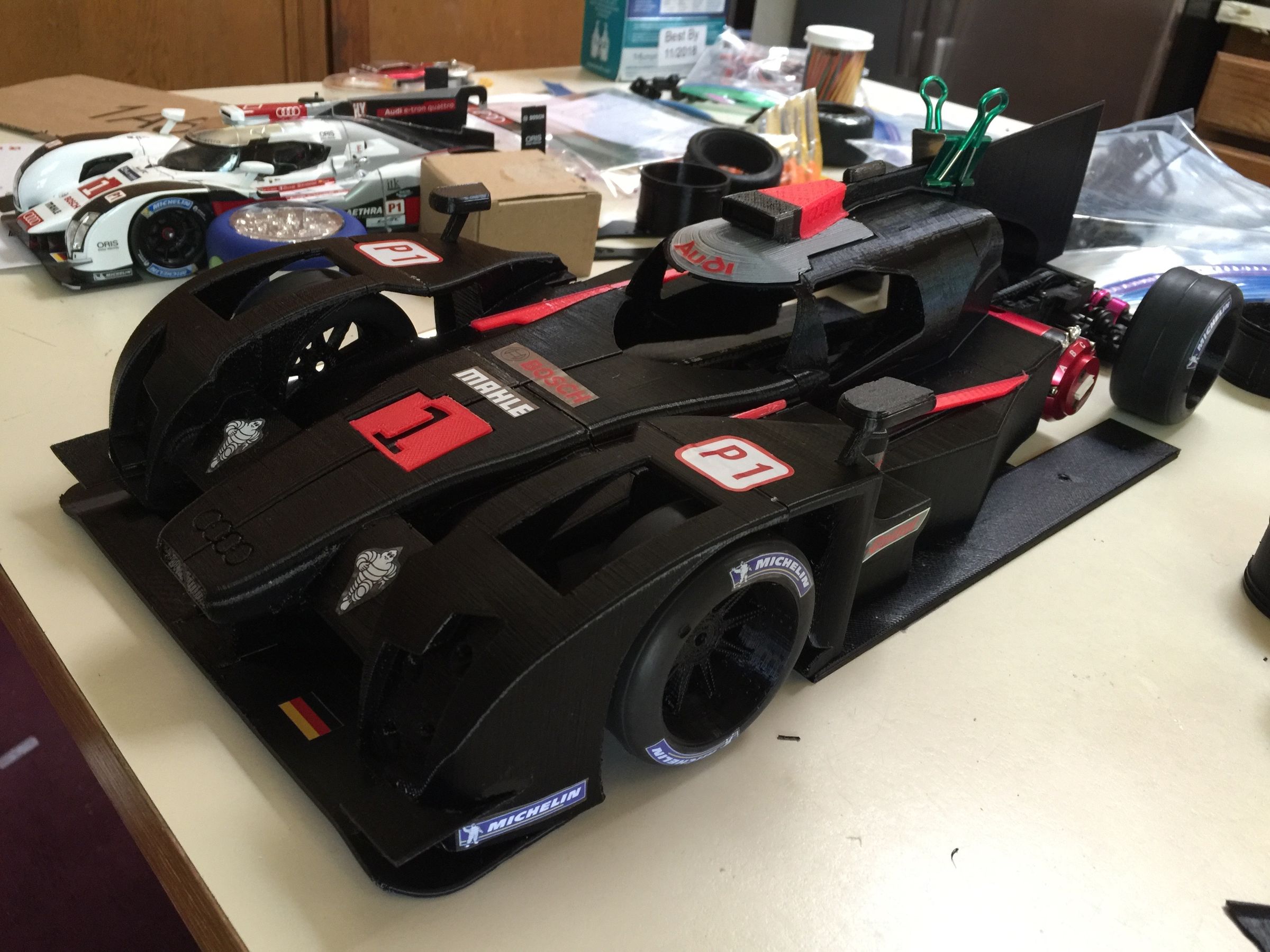 RS-LM 2014 Audi R18 E-Tron Quattro 3d Printed RC Car : 16 Steps (with ...