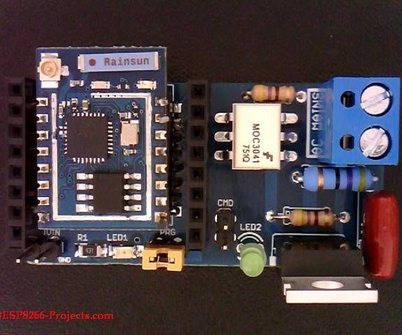 ESP8266 MPSM V.2 DevBoard - MAINS WIFI Web Power Switch : 7 Steps (with Pictures) - Instructables