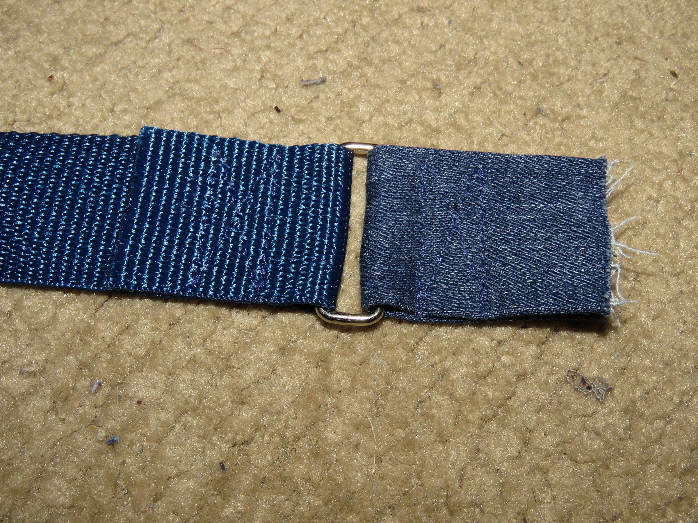 Adjustable Strap Messenger Bag With Upcycled Denim : 16 Steps (with ...
